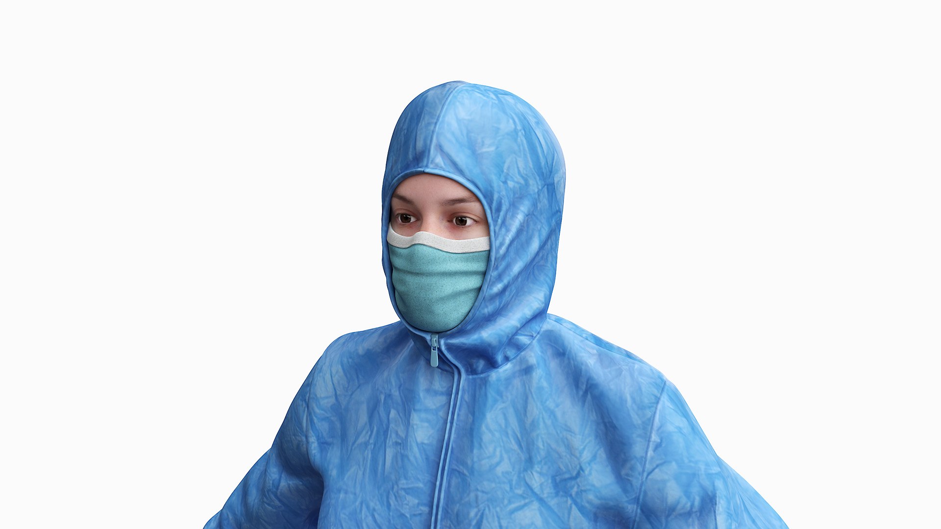 Female Full Protection 3D Model - TurboSquid 1950658