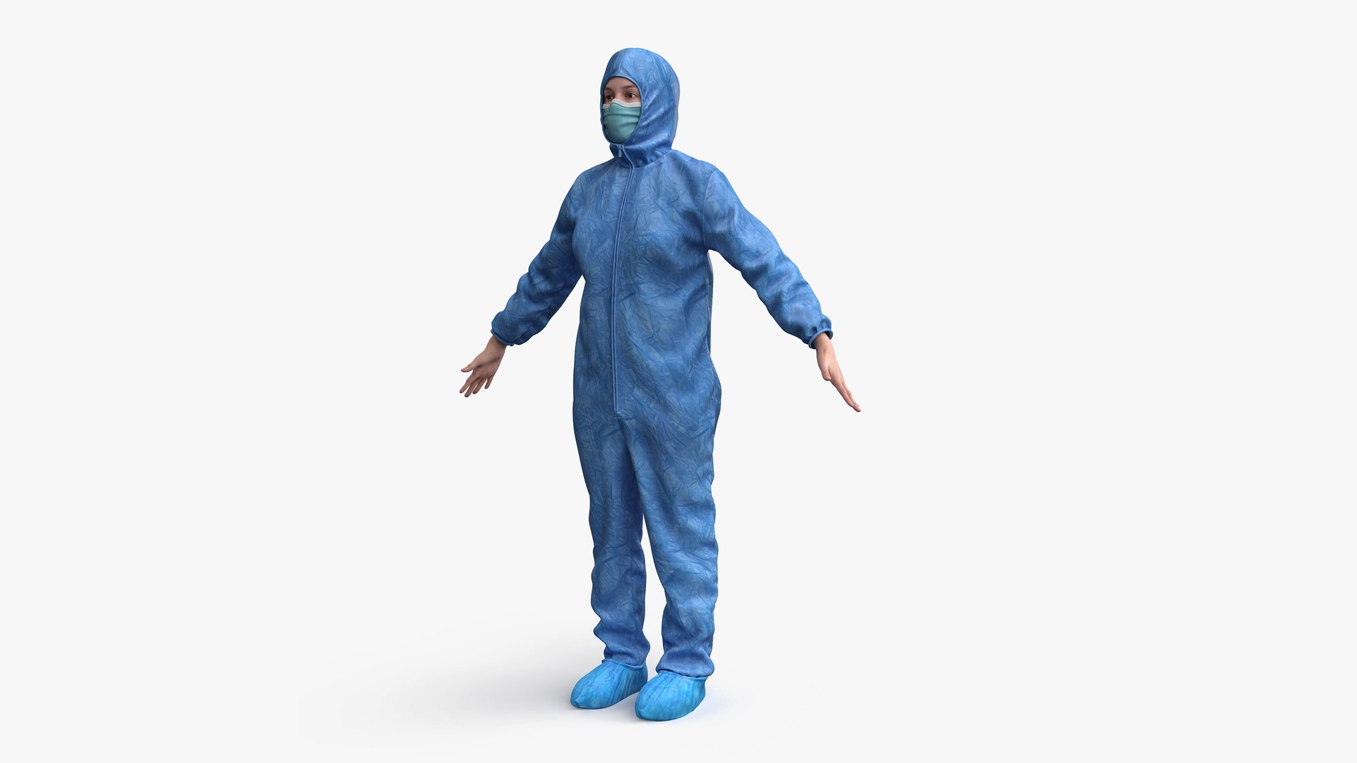 Female Full Protection 3D model - TurboSquid 1950658