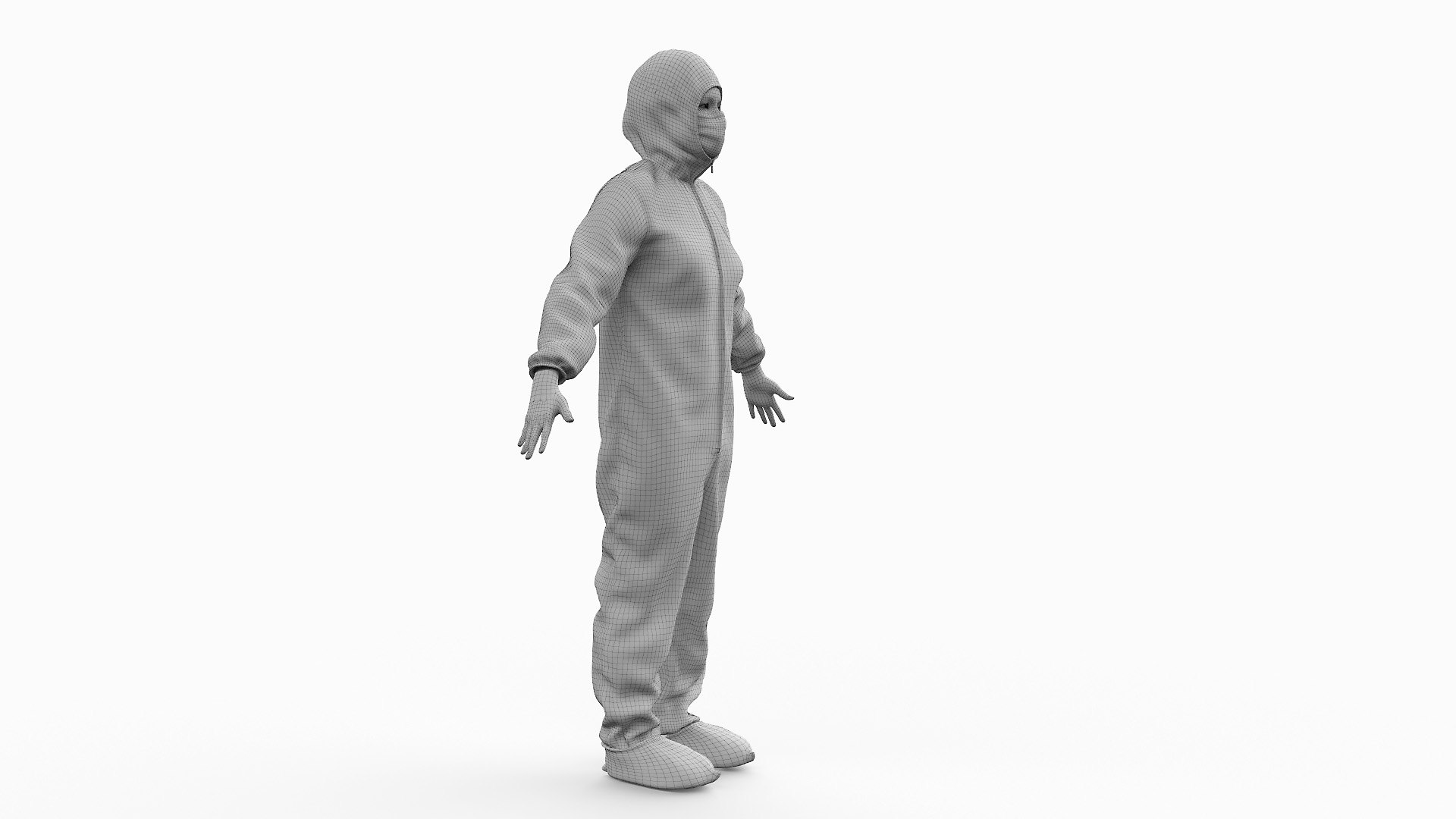 Female Full Protection 3D Model - TurboSquid 1950658