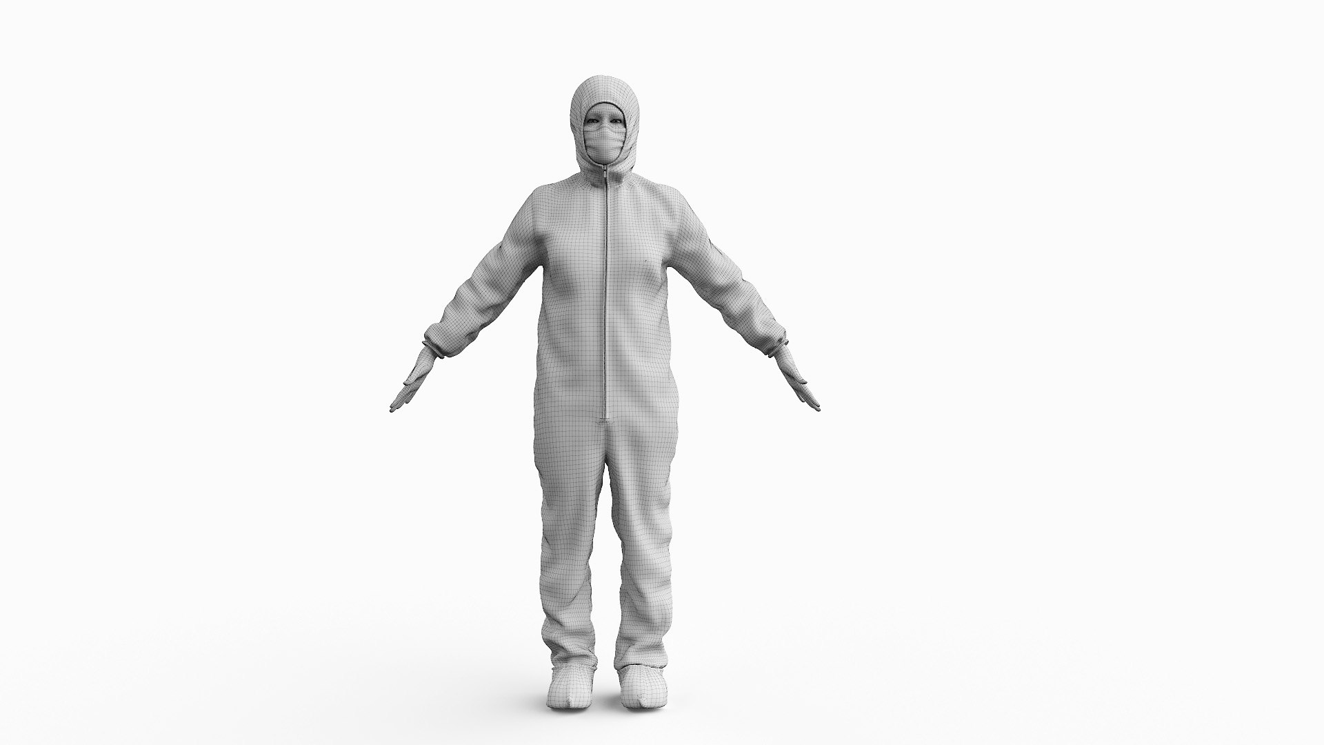 Female Full Protection 3D Model - TurboSquid 1950658