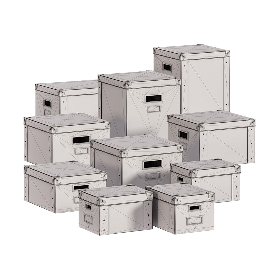 3D Model Architectural Boxes - TurboSquid 1453704