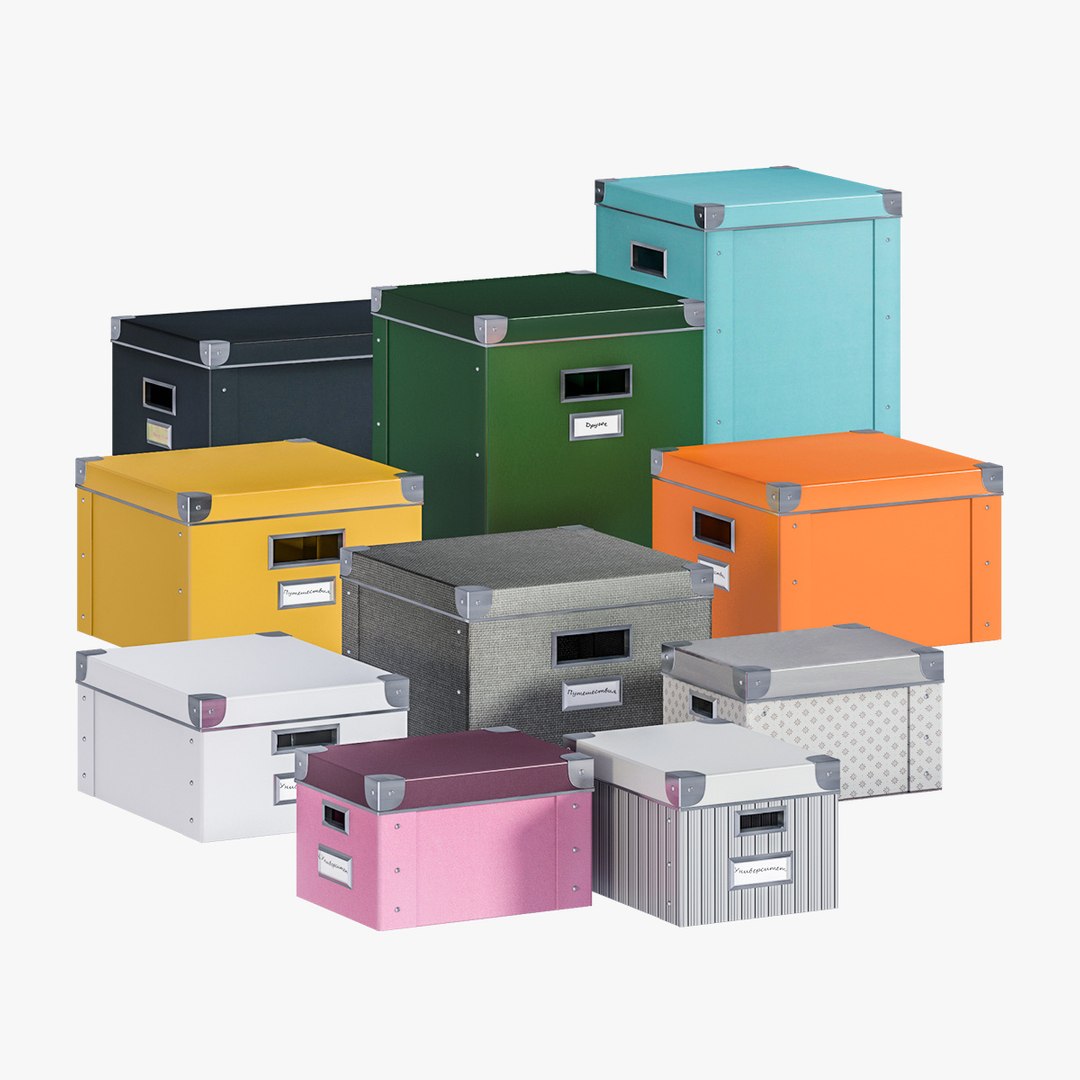 3D Model Architectural Boxes - TurboSquid 1453704