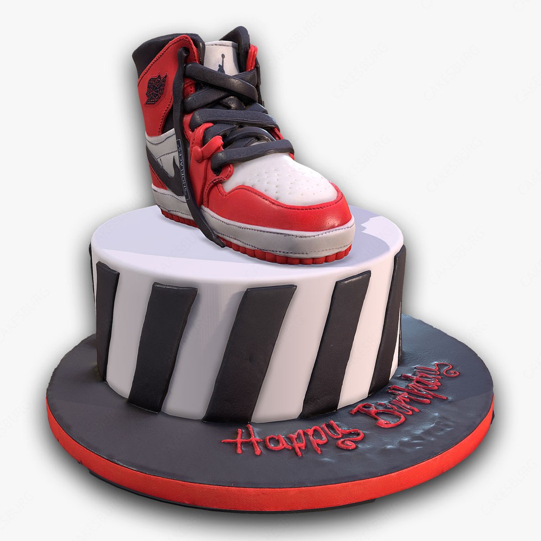 Sneakers Shoe Cake 3D model - TurboSquid 2057656