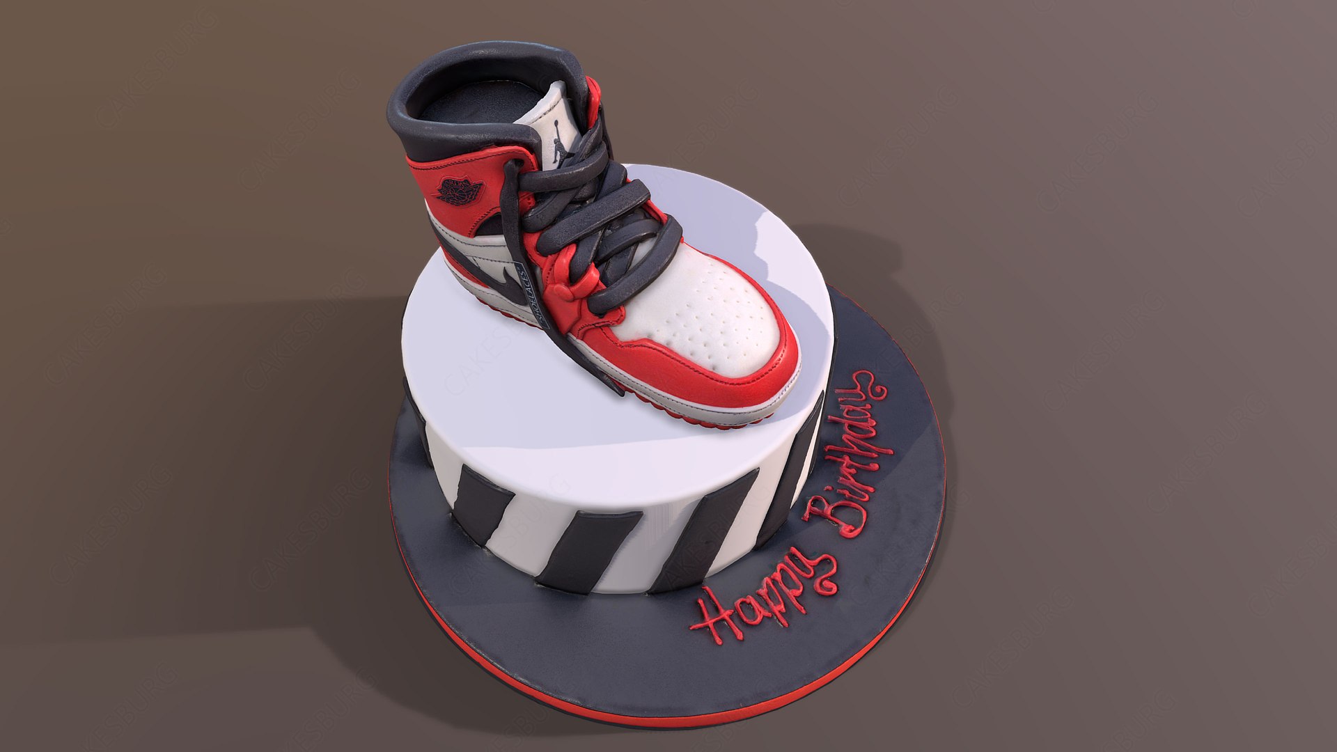 Sneakers Shoe Cake 3D Model - TurboSquid 2057656