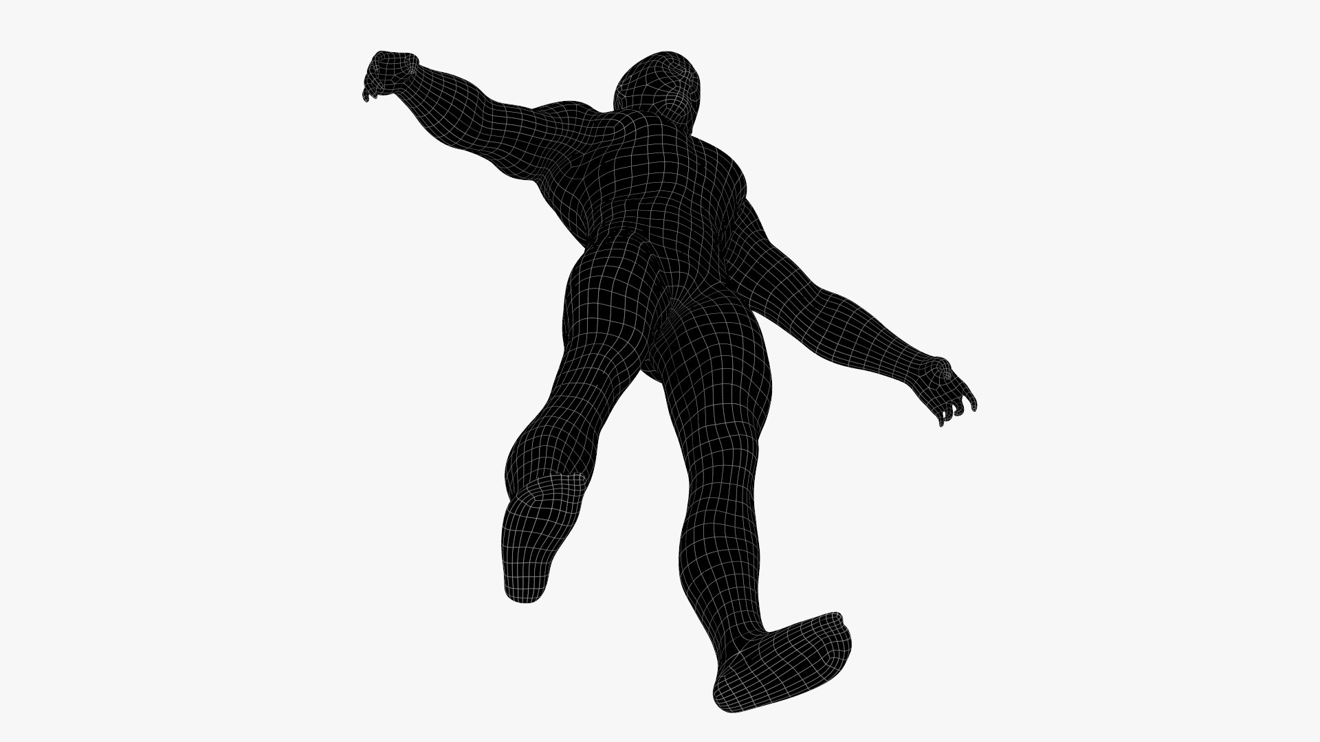 3D Biped Male Base Mesh - TurboSquid 1710179