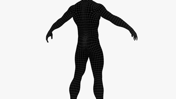 3D biped male base mesh - TurboSquid 1710179