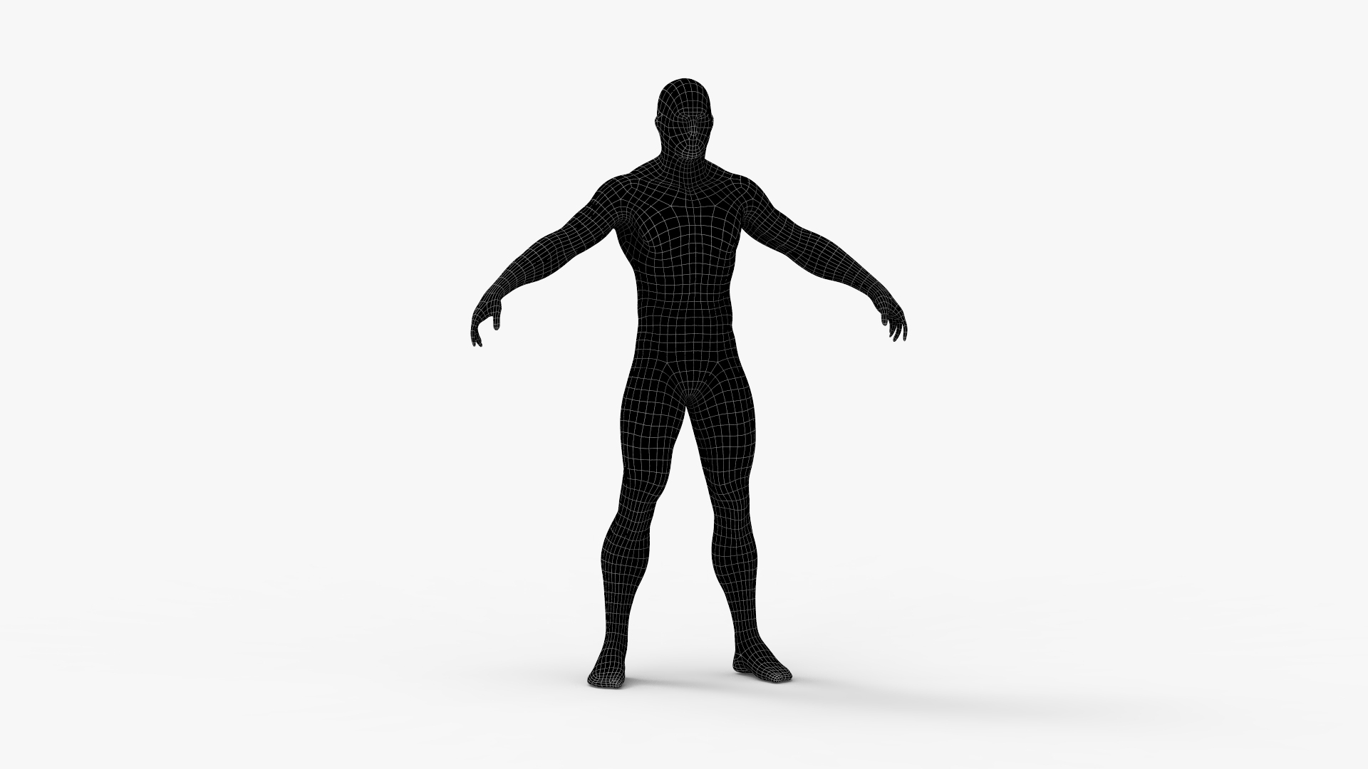 3D Biped Male Base Mesh - TurboSquid 1710179