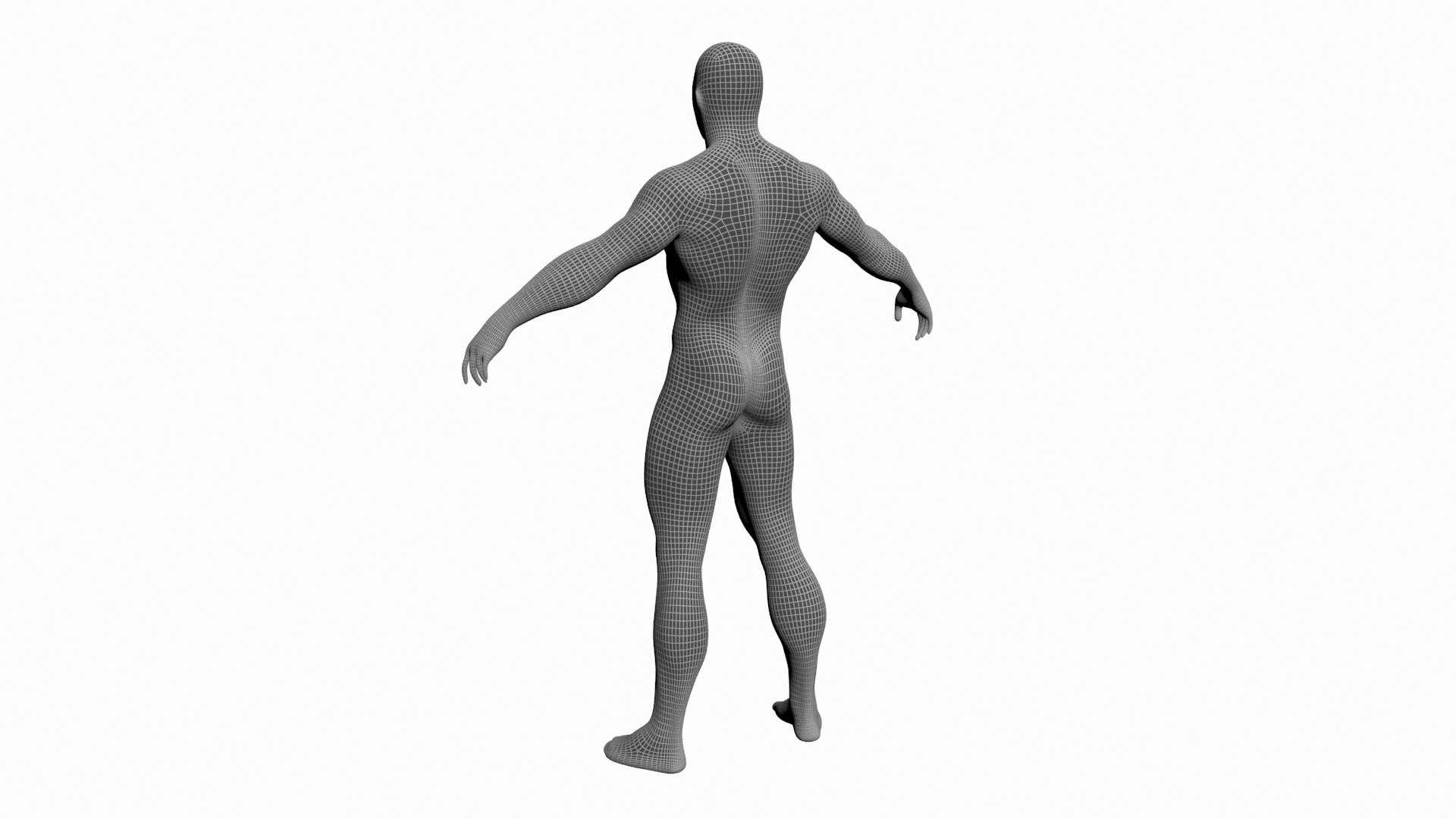 3D Biped Male Base Mesh - TurboSquid 1710179