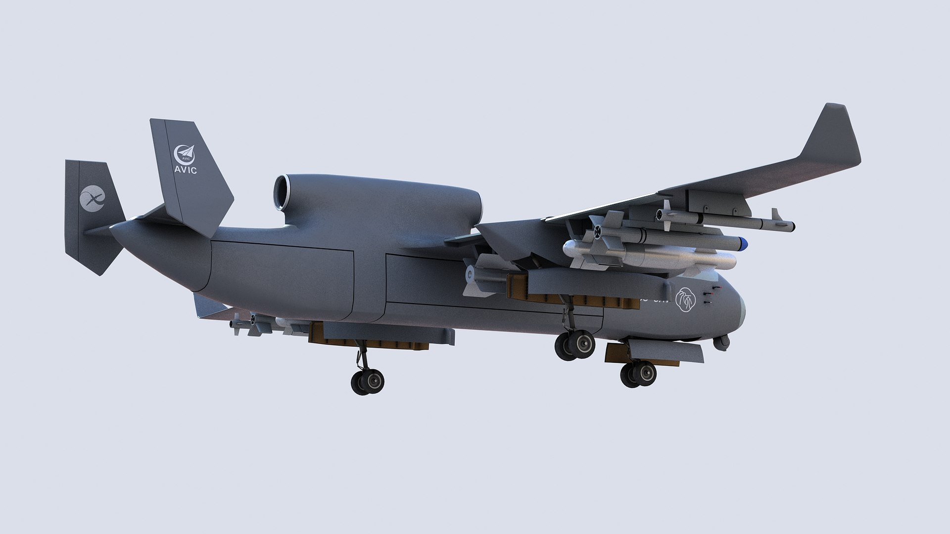 China SS-UAV 3D Model - TurboSquid 2321730