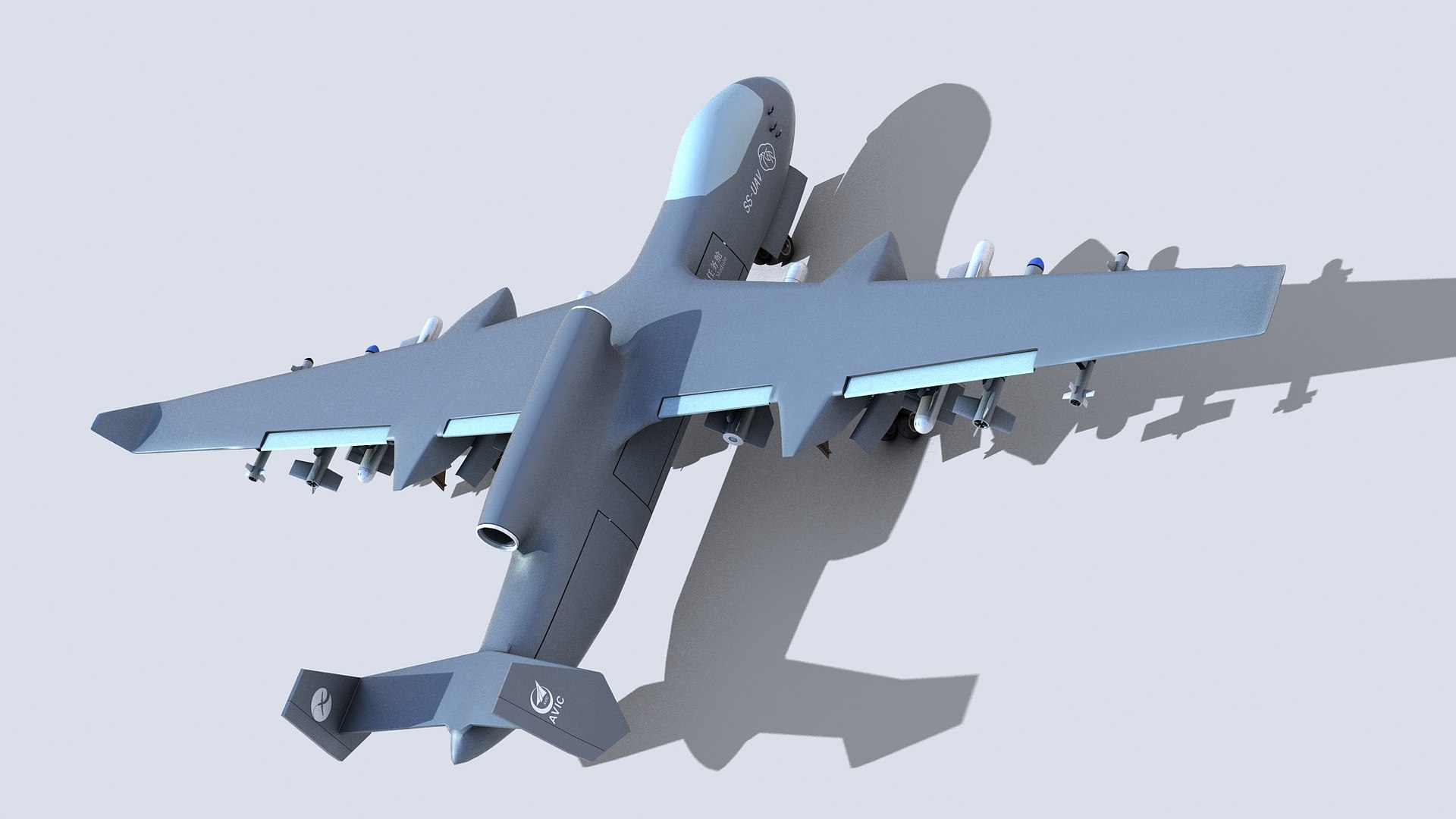 China SS-UAV 3D Model - TurboSquid 2321730