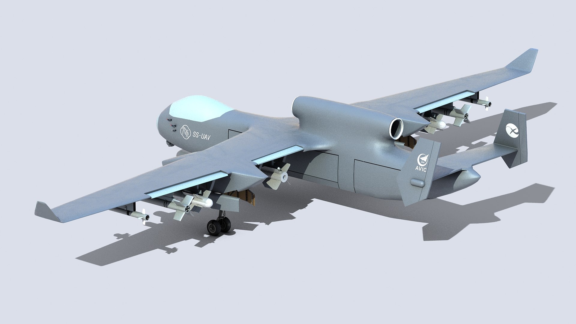China SS-UAV 3D Model - TurboSquid 2321730