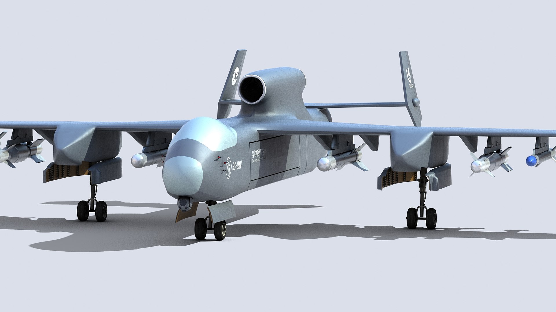 China SS-UAV 3D Model - TurboSquid 2321730