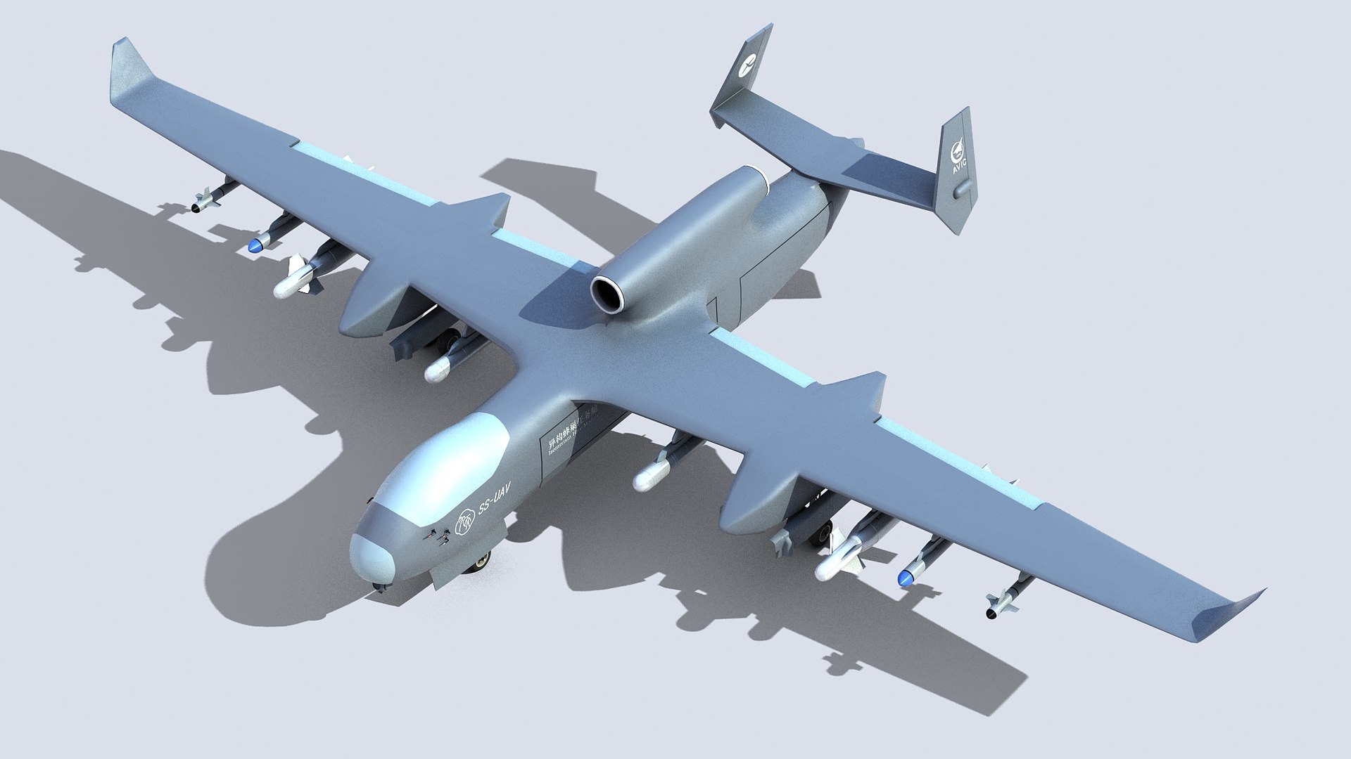 China SS-UAV 3D Model - TurboSquid 2321730