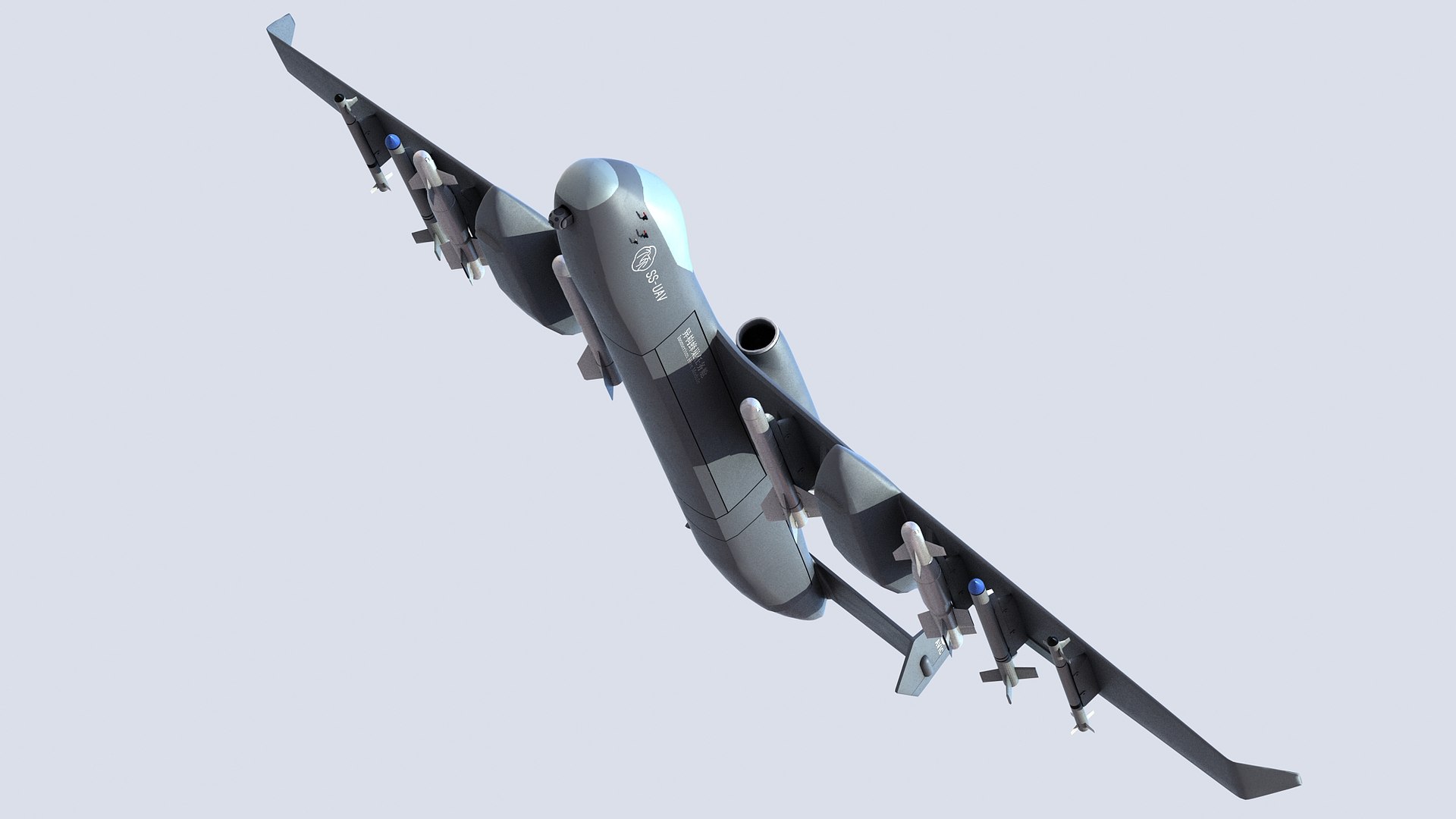 China SS-UAV 3D Model - TurboSquid 2321730
