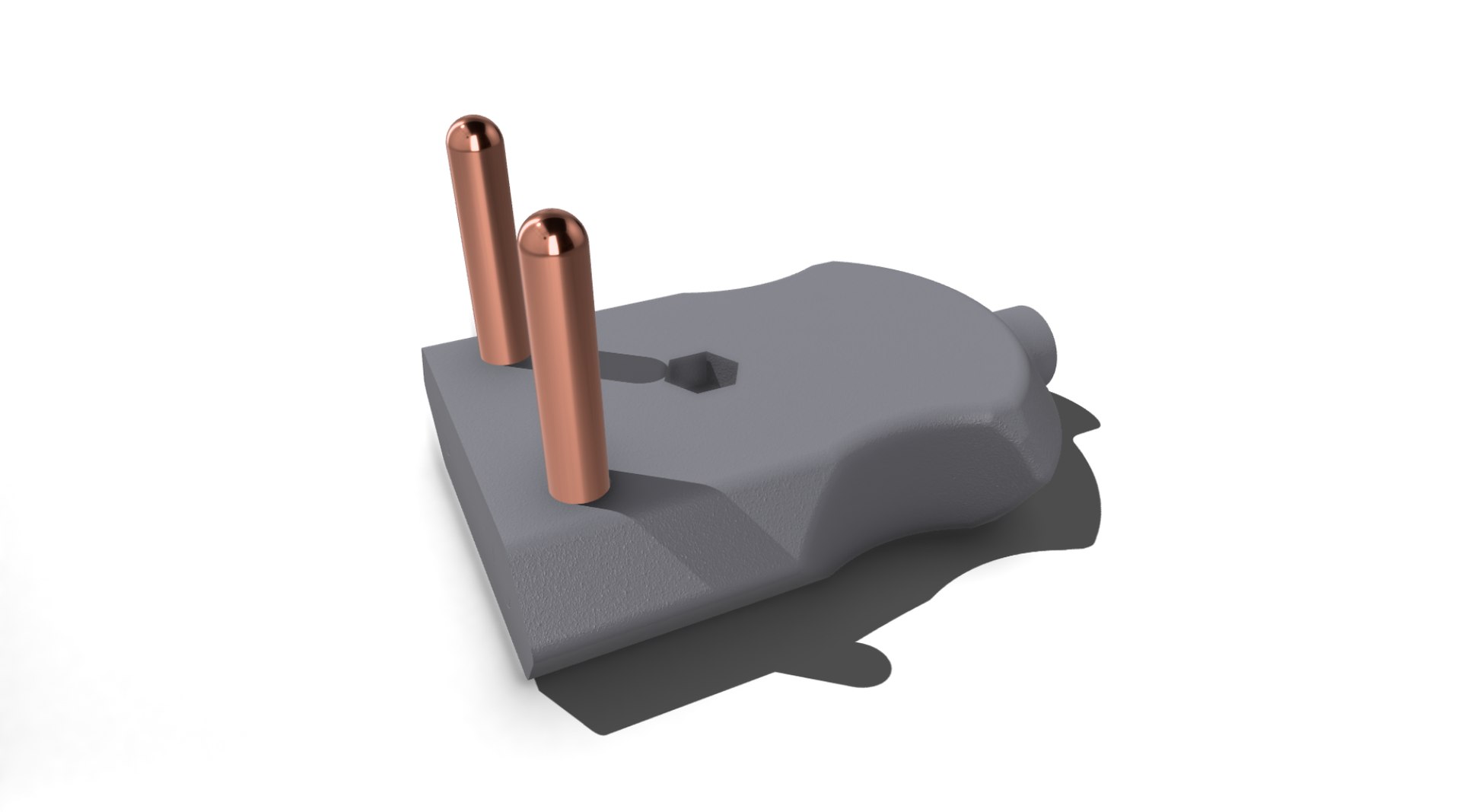 Cable Plug StraightRight Angled 3D - TurboSquid 2283816