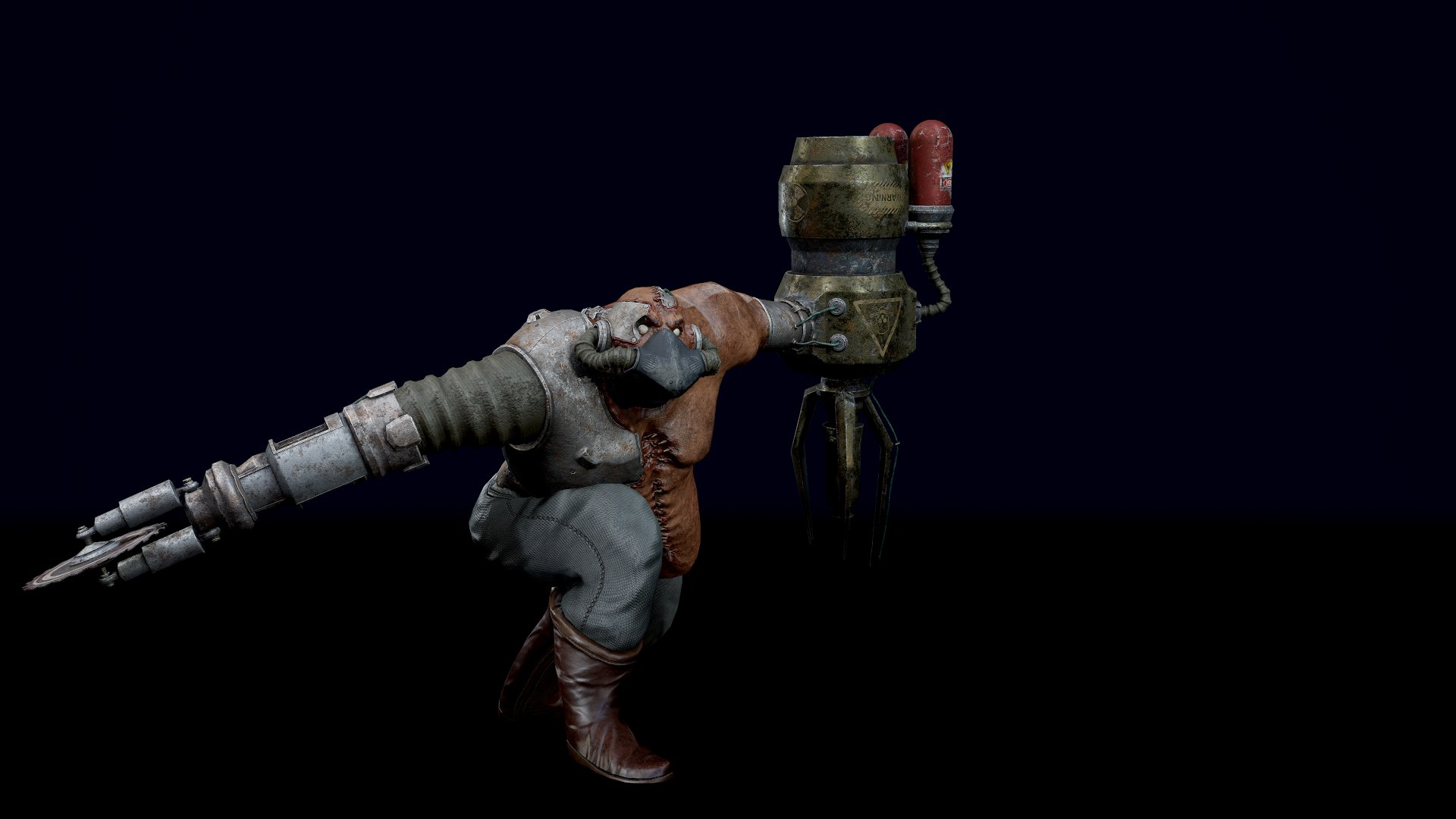 Apocalypse Man 3D Model - TurboSquid 1853961