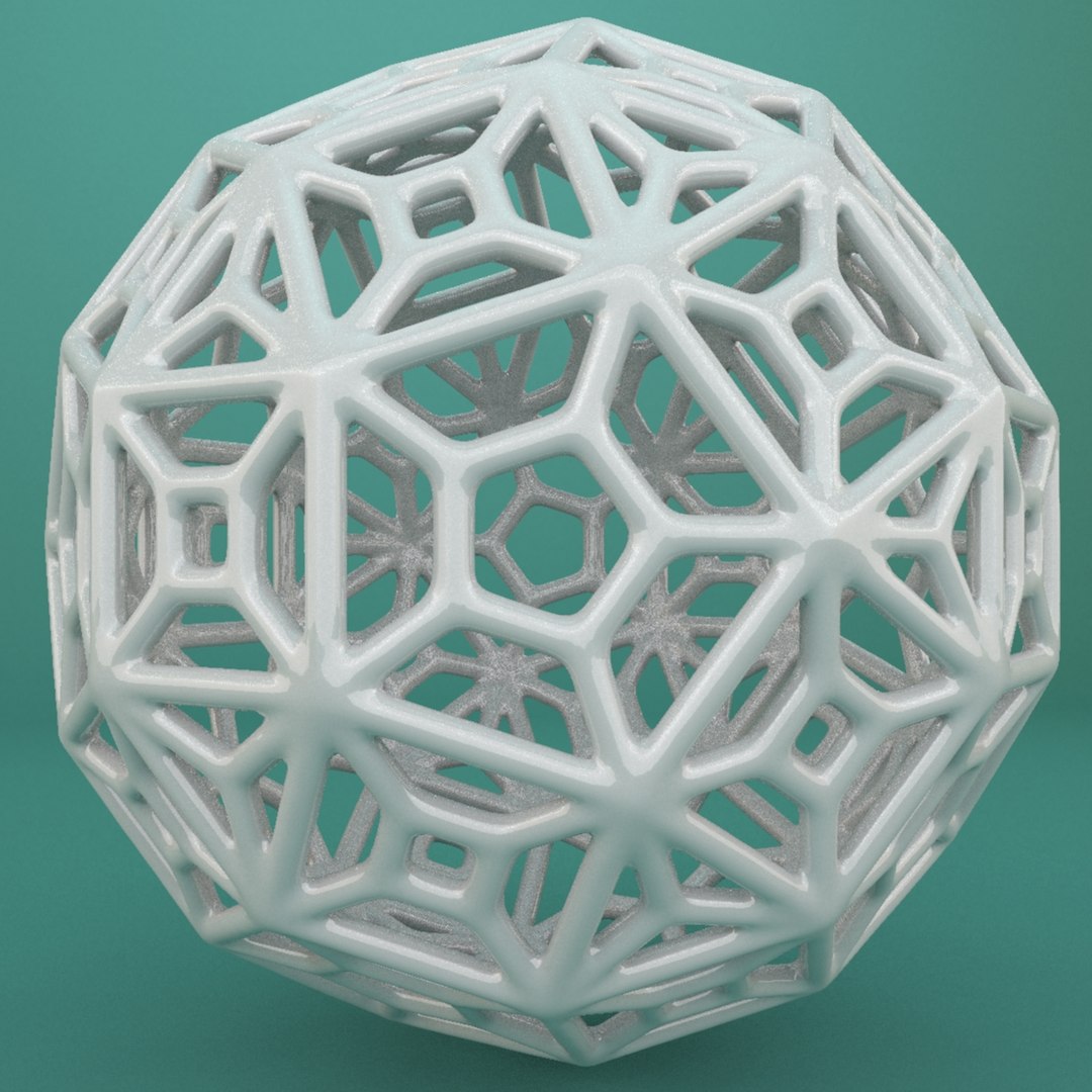 geometric shape 3d model