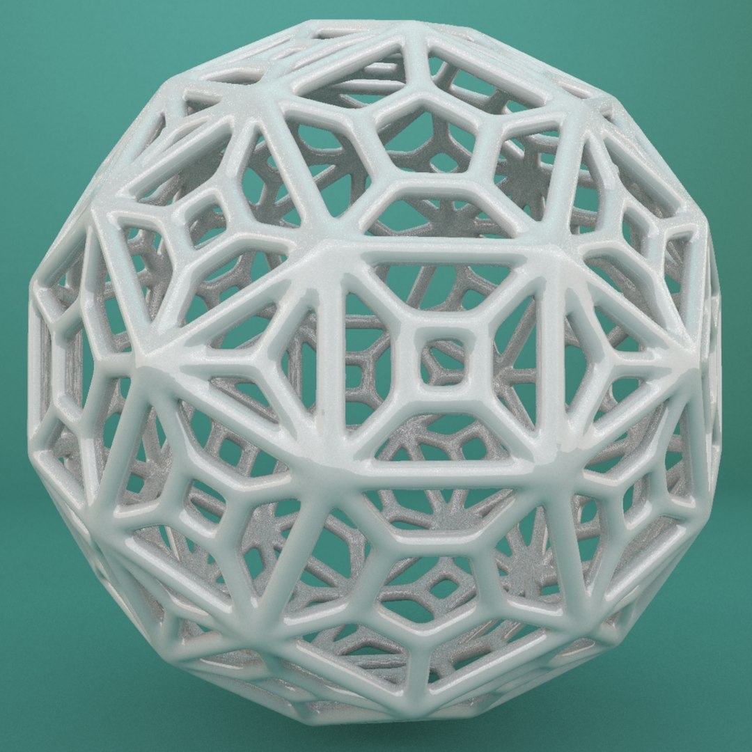 geometric shape 3d model