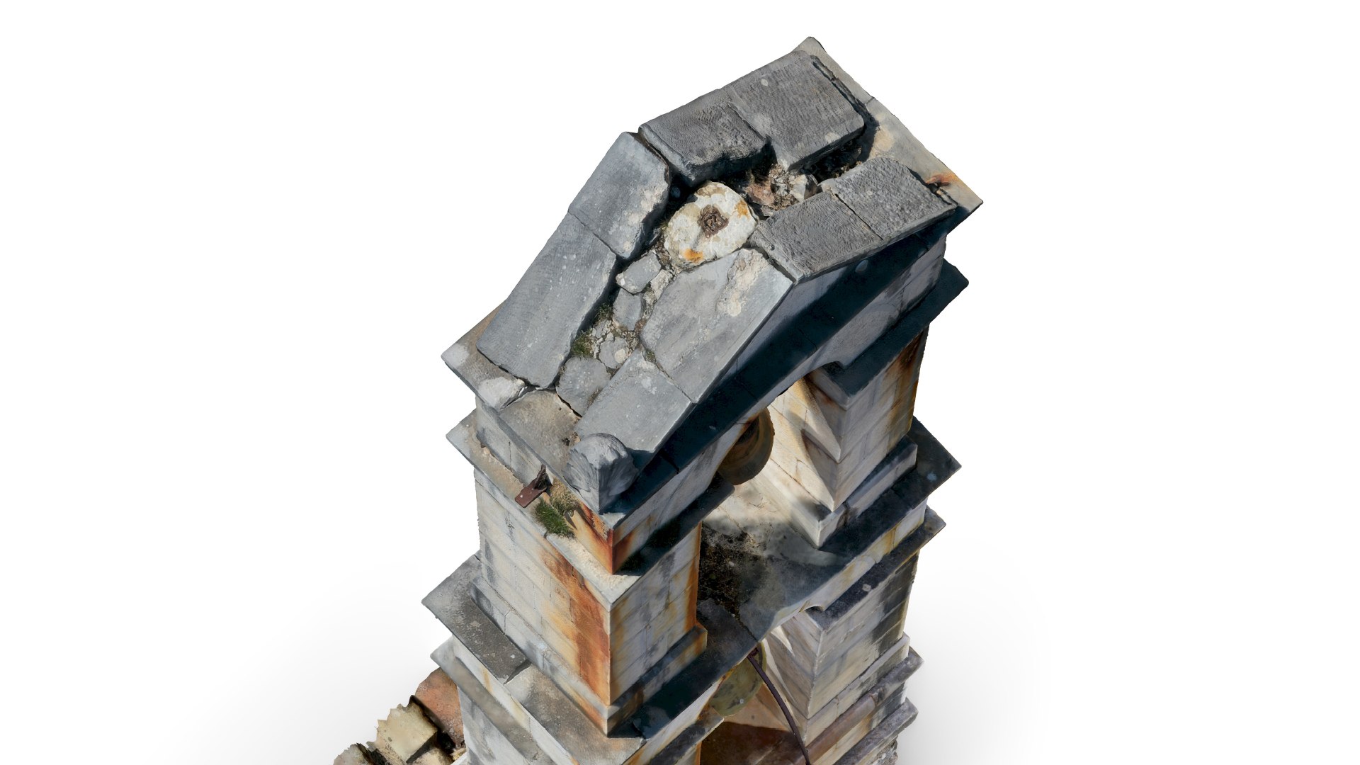 Greek Church Belfry 3D Model - TurboSquid 2148146