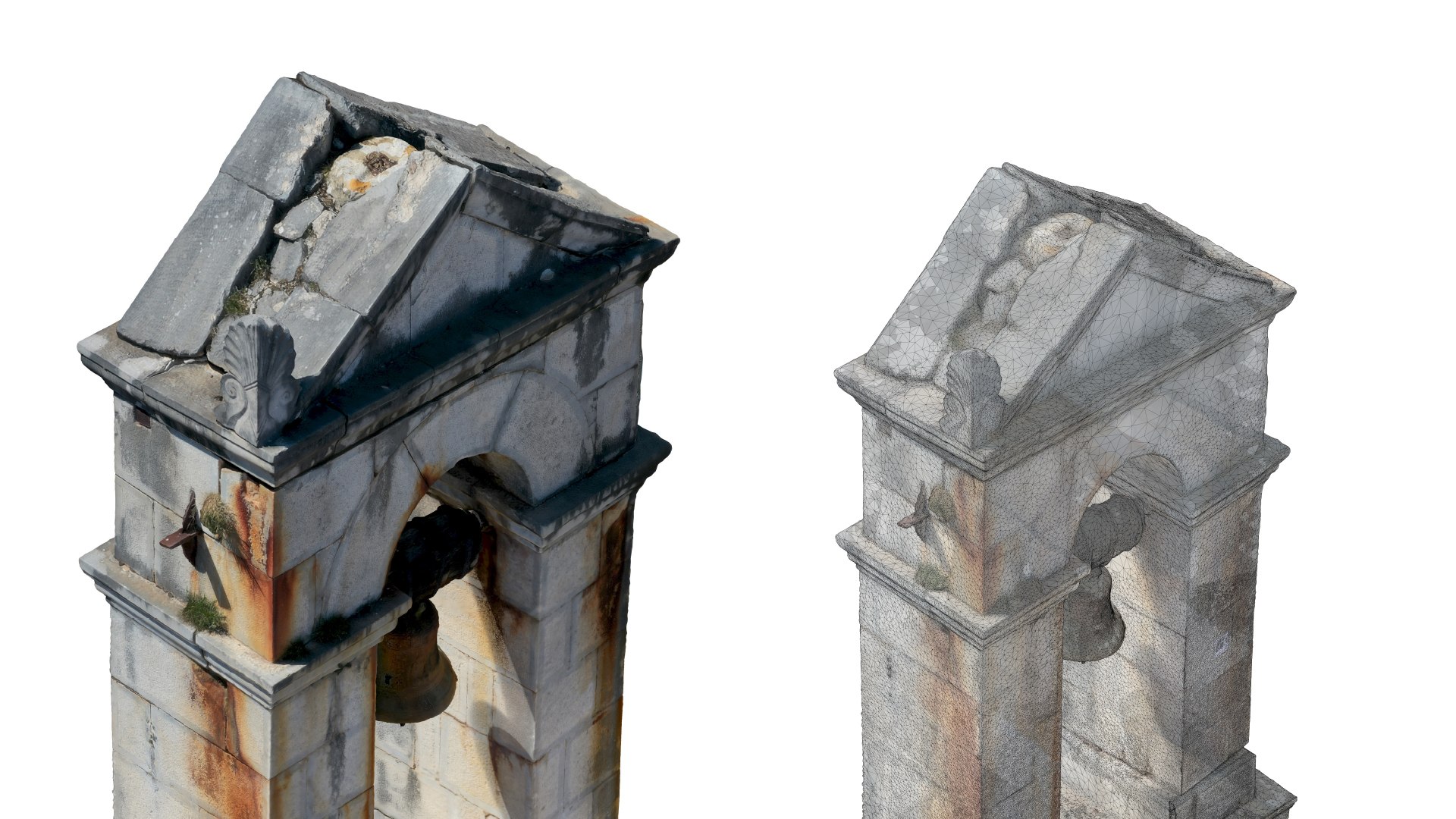Greek Church Belfry 3D Model - TurboSquid 2148146
