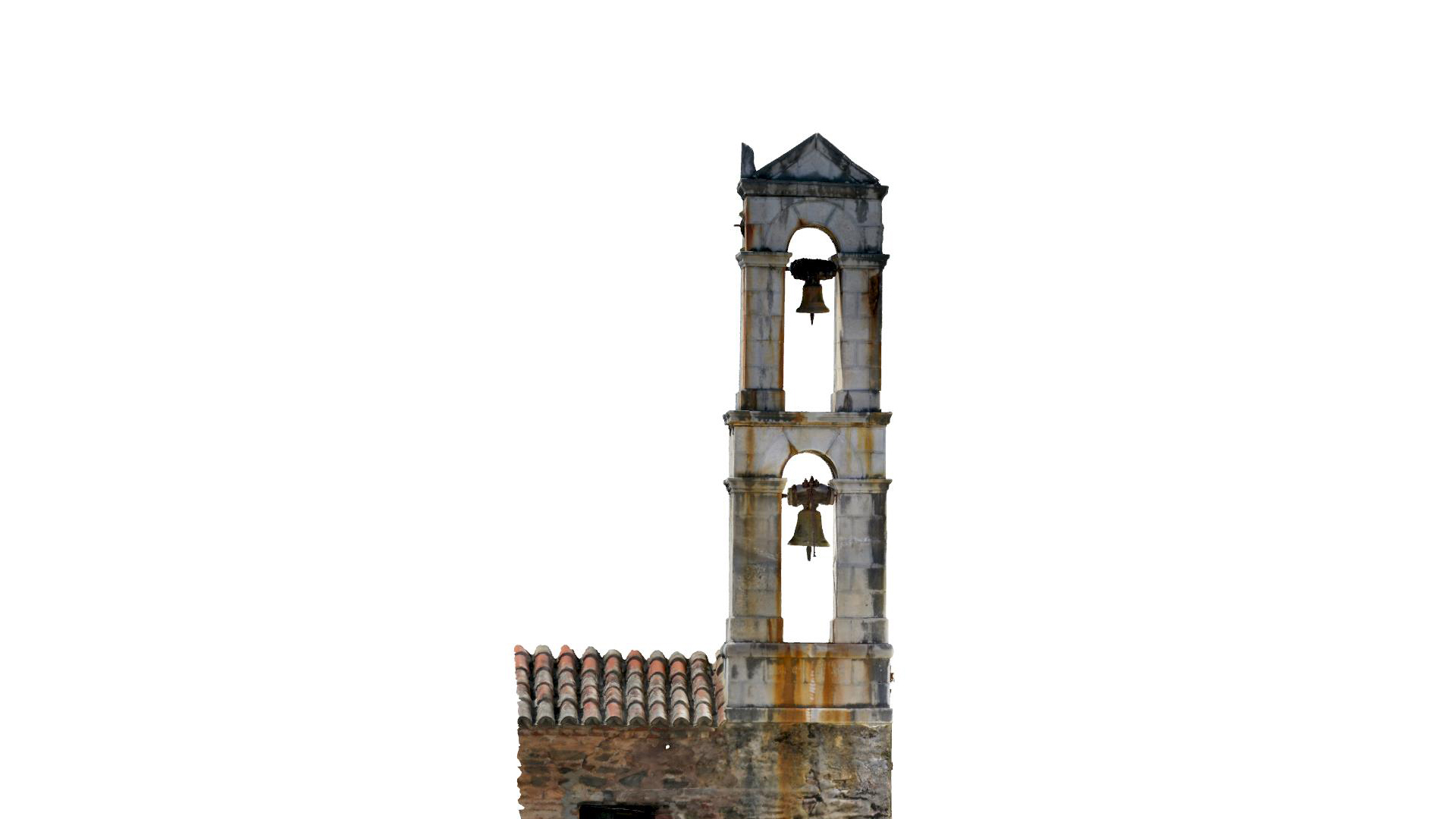 Greek Church Belfry 3D Model - TurboSquid 2148146