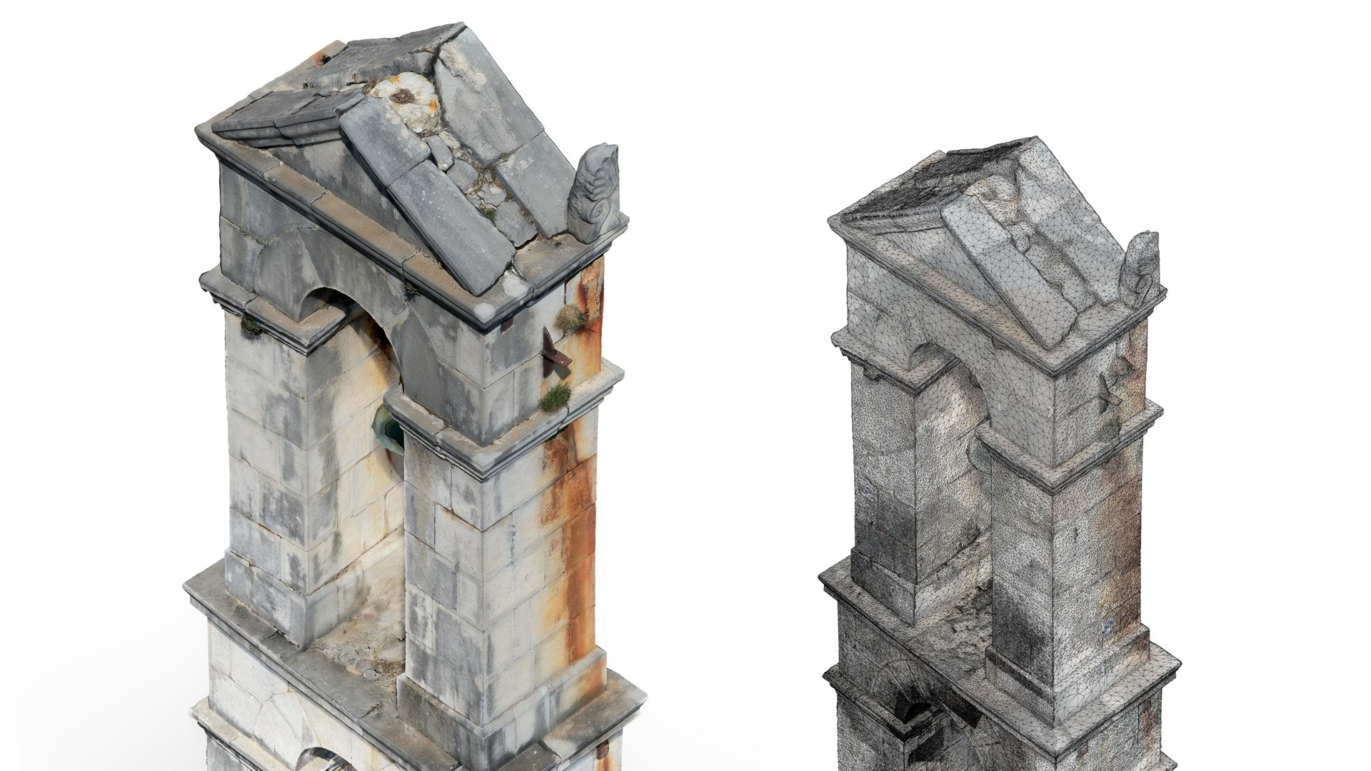 Greek Church Belfry 3D Model - TurboSquid 2148146