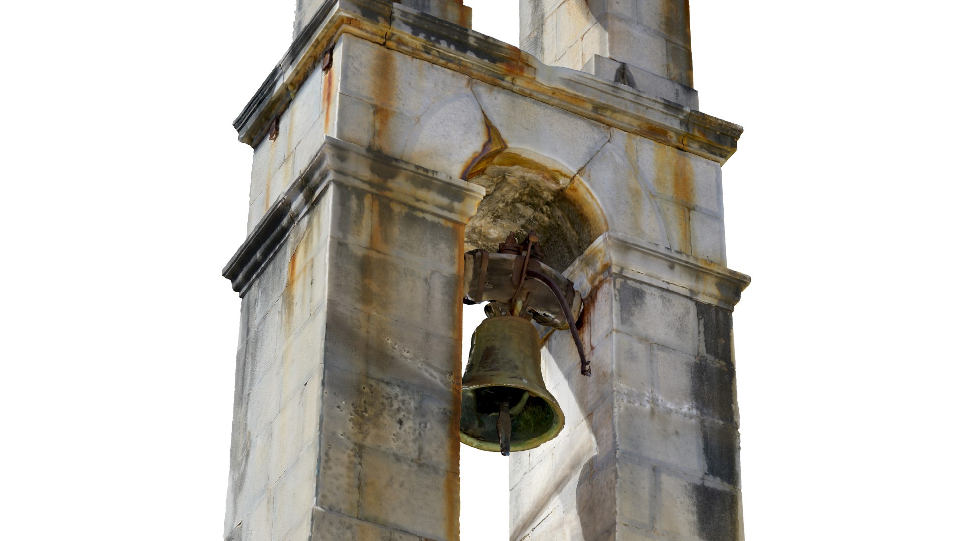 Greek Church Belfry 3D Model - TurboSquid 2148146