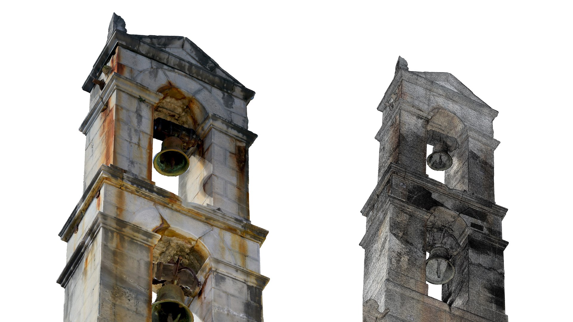 Greek Church Belfry 3D Model - TurboSquid 2148146