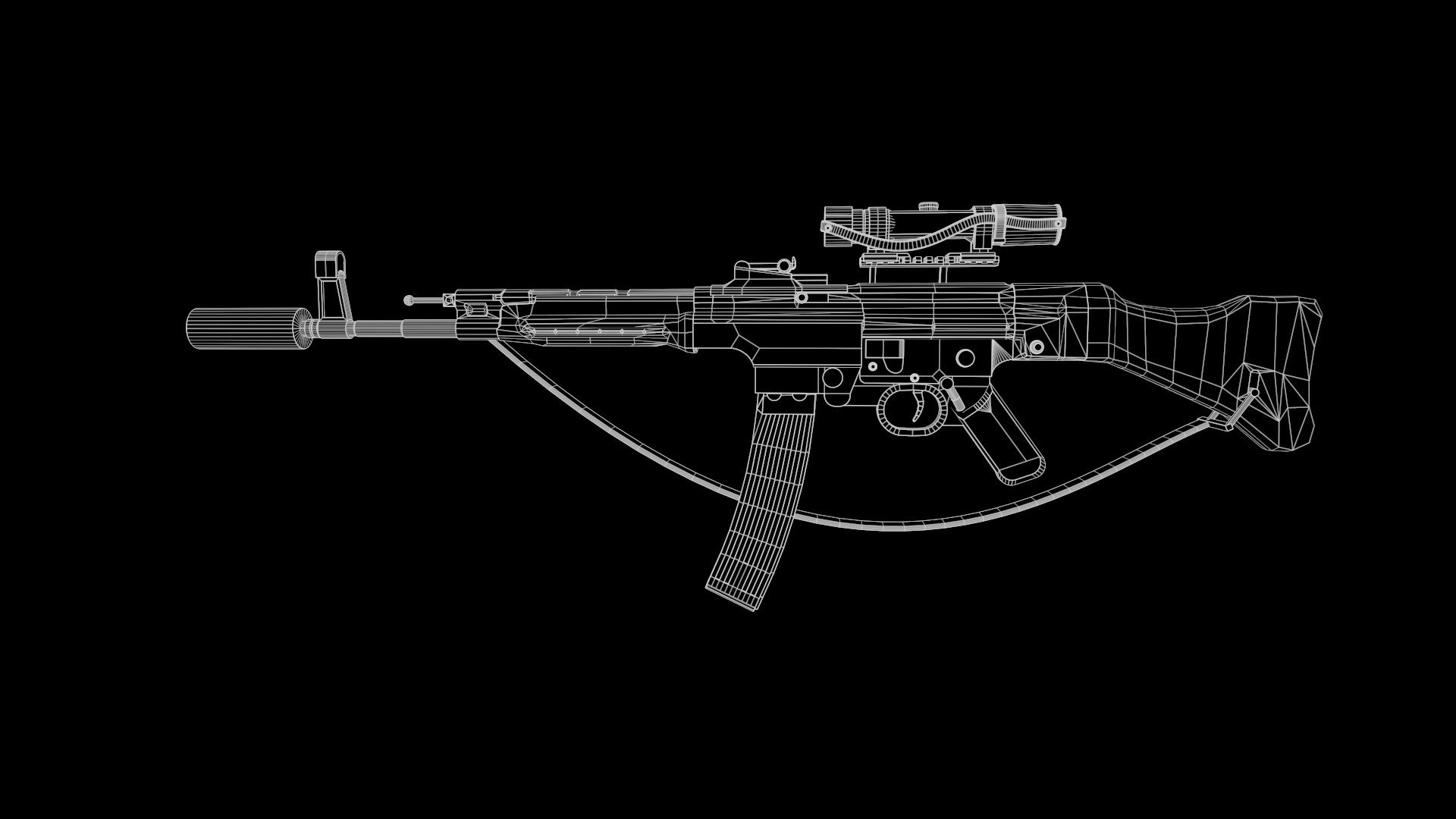 STG 44 Weapon Fps-Tps 3D - TurboSquid 2406346