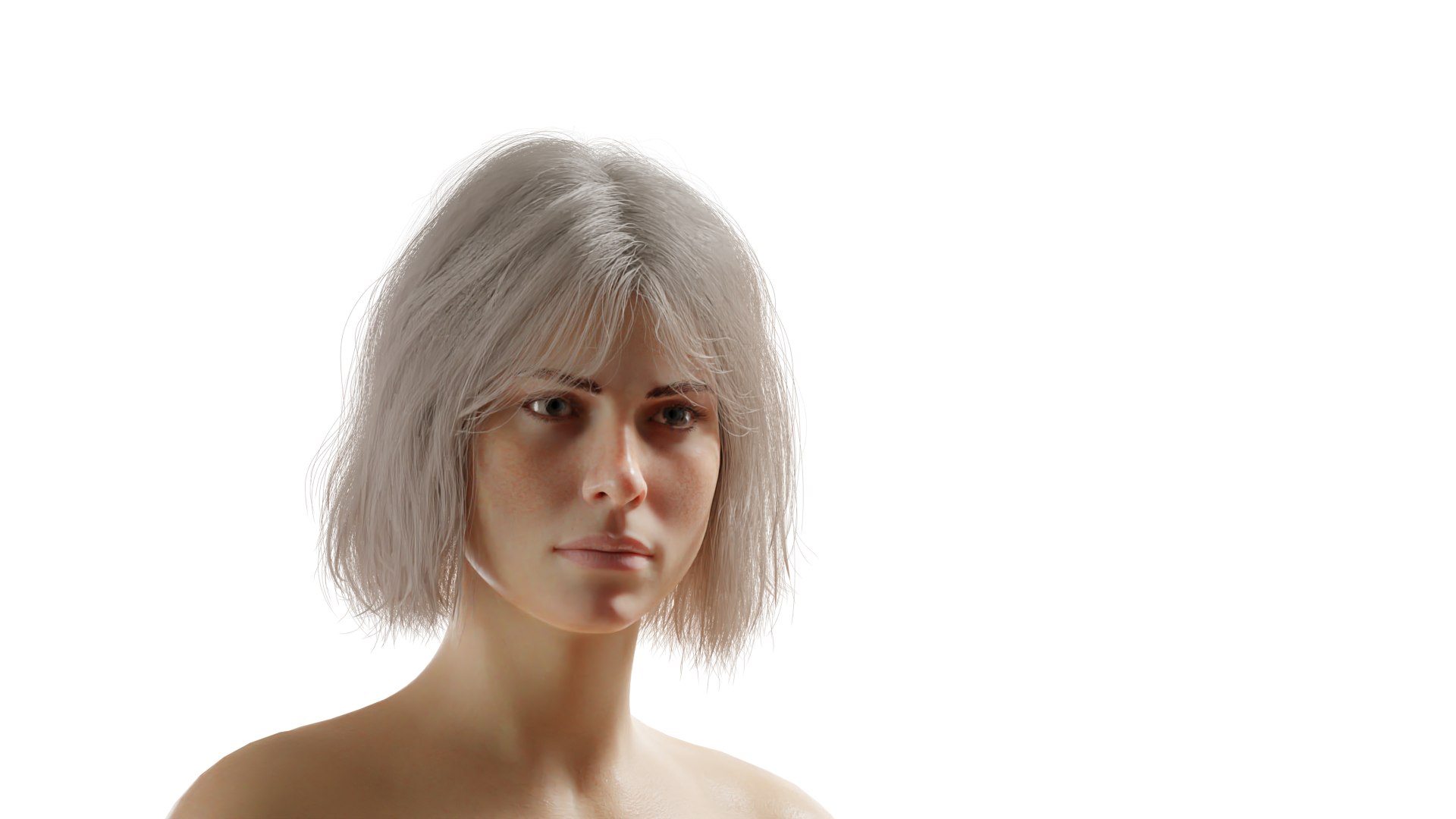 3D Meila - Woman Character Low-poly Model - TurboSquid 2039625