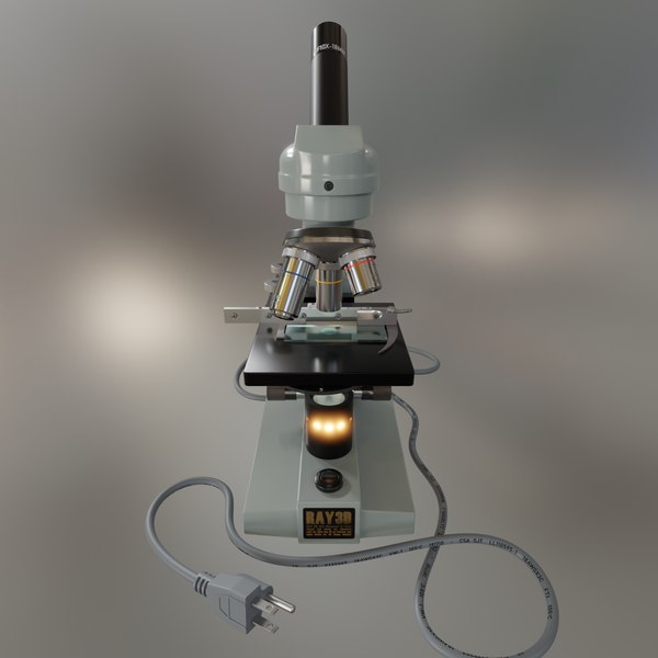 Microscope 3D model - TurboSquid 1492762