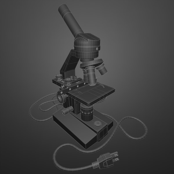 Microscope 3D model - TurboSquid 1492762