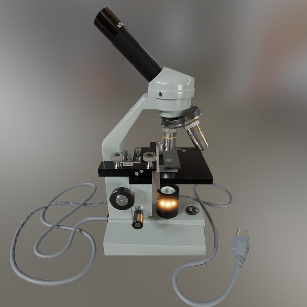 Microscope 3D model - TurboSquid 1492762
