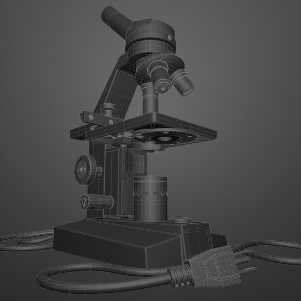 Microscope 3D model - TurboSquid 1492762