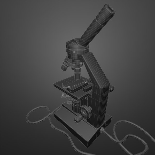 Microscope 3D model - TurboSquid 1492762