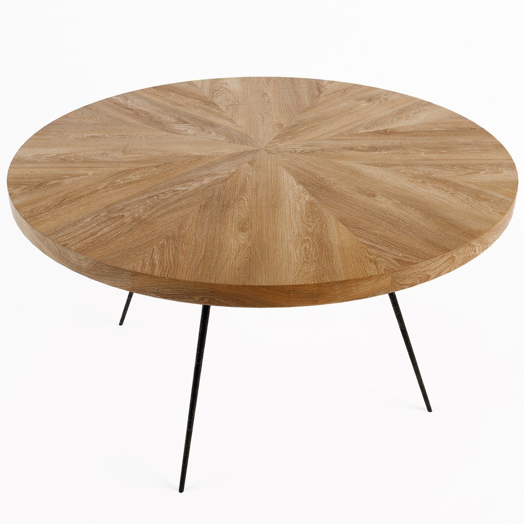 Coco Dining Table Chair 3D Model - TurboSquid 1331265