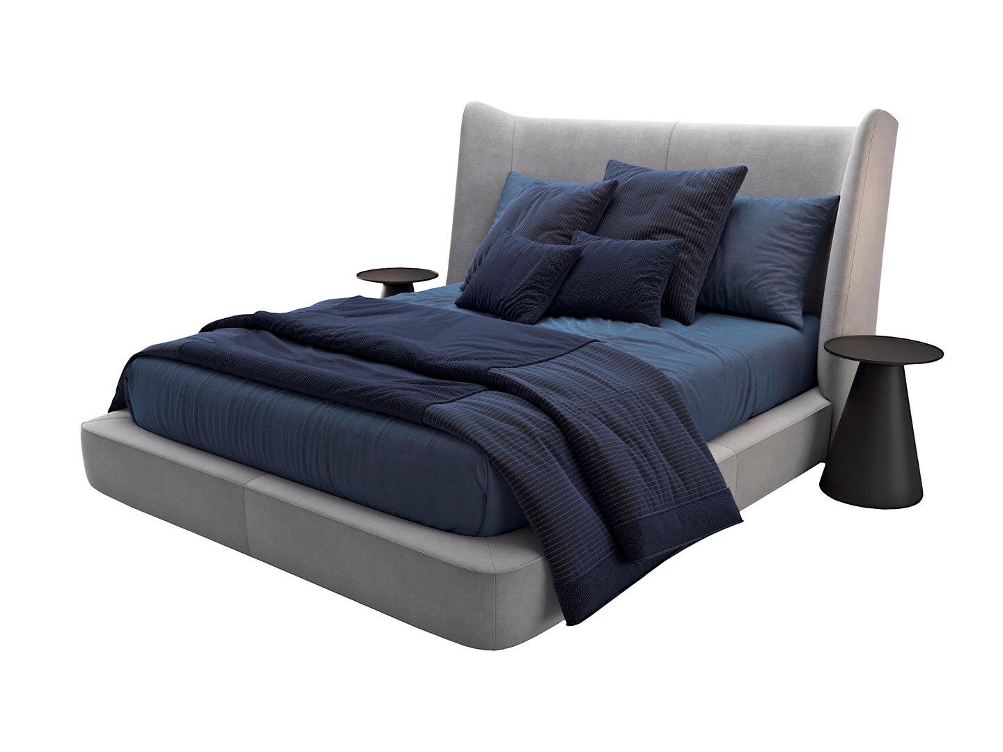 Bed Midnight Flexform 3D - TurboSquid 2080008