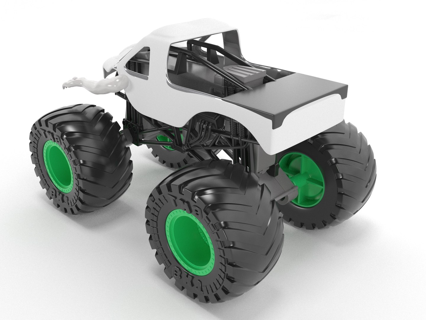 Mad Wheels Monstertruck 3D - TurboSquid 2247042
