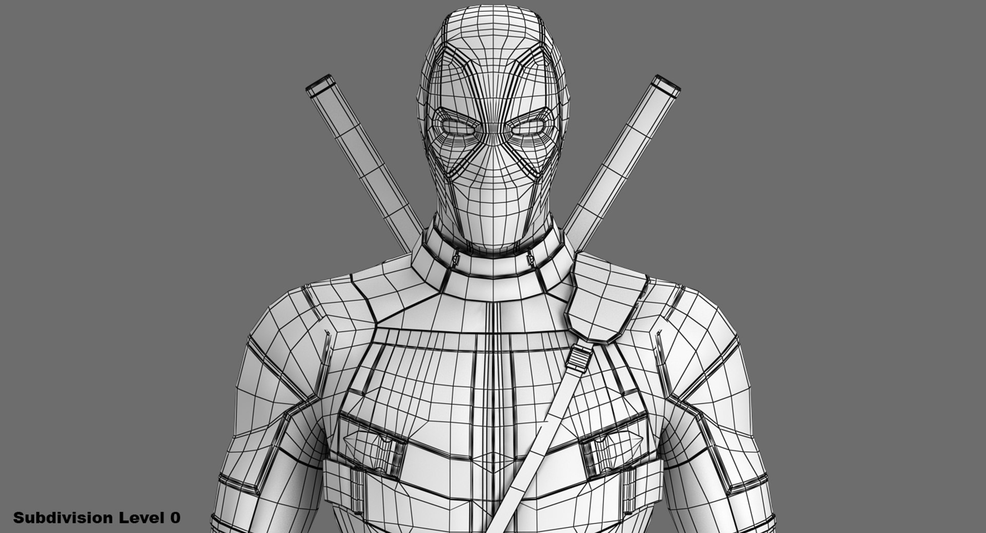 3D Deadpool 2 Model - TurboSquid 1282132