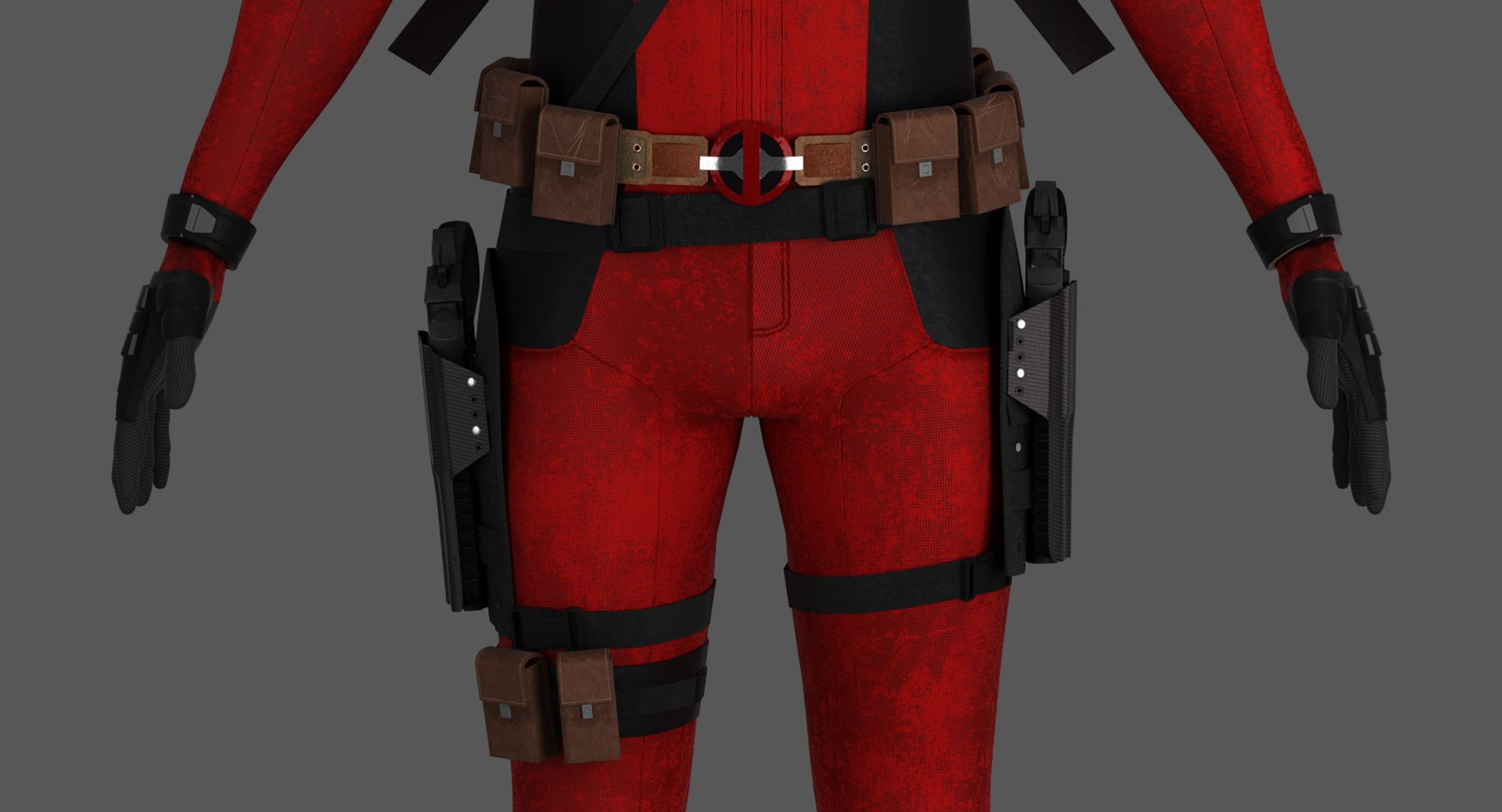 3D Deadpool 2 Model - TurboSquid 1282132