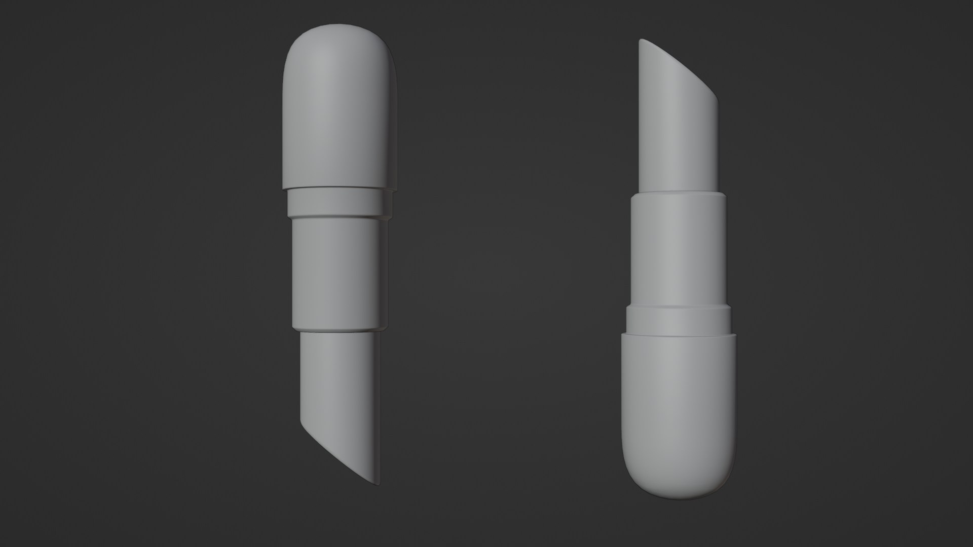 3D Simple Lipstick Model - TurboSquid 2365457