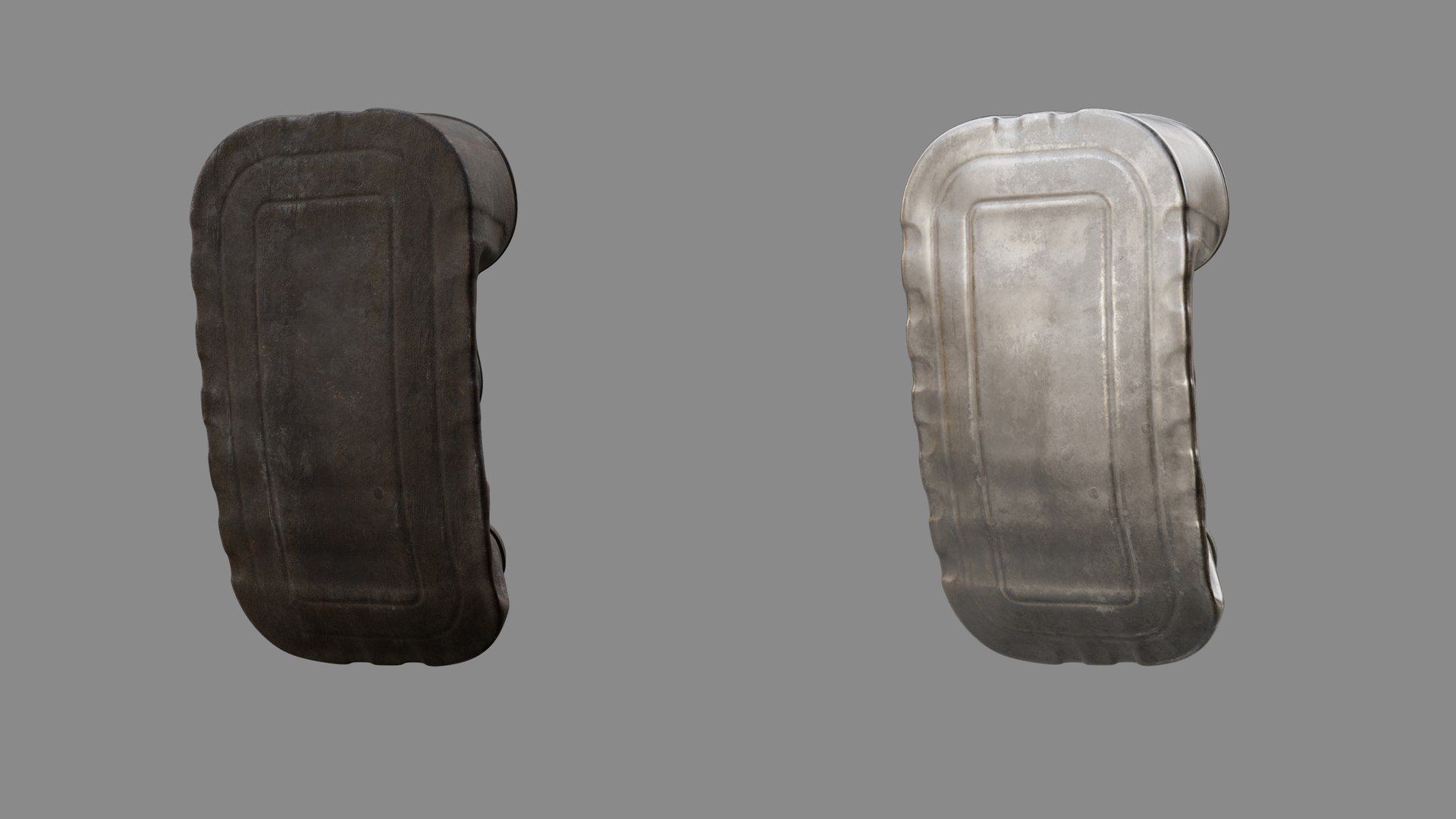 Crushed Fish Can 03 3D Model - TurboSquid 2422172