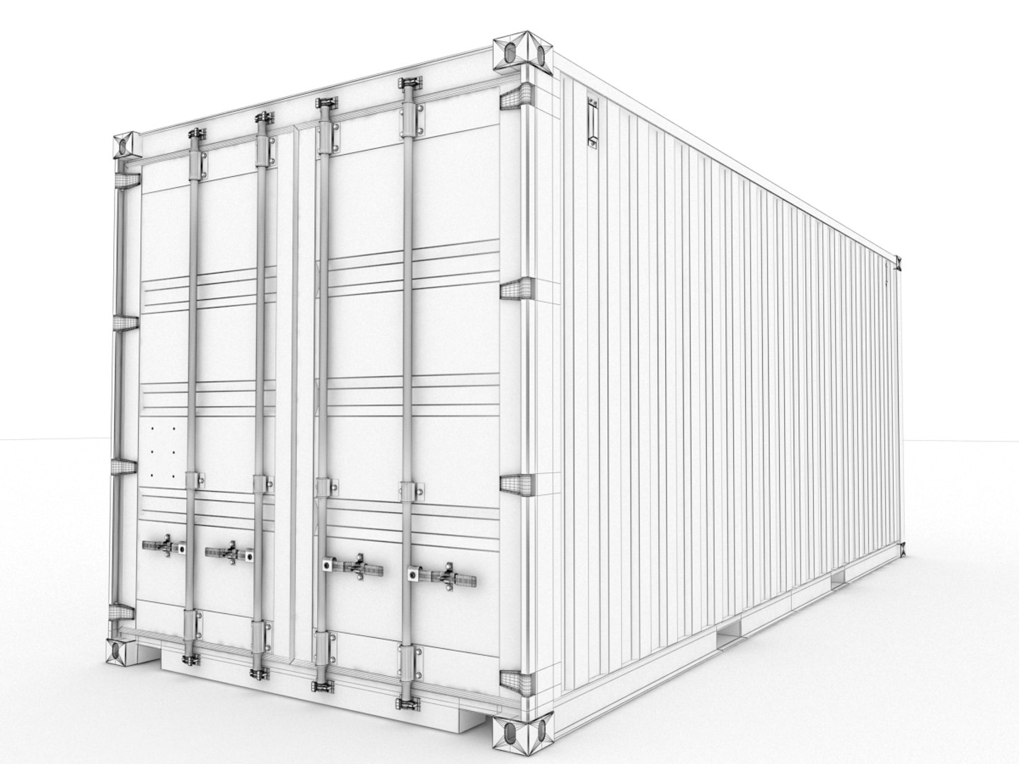 Shipping Container Maersk 20 3D - TurboSquid 1639210