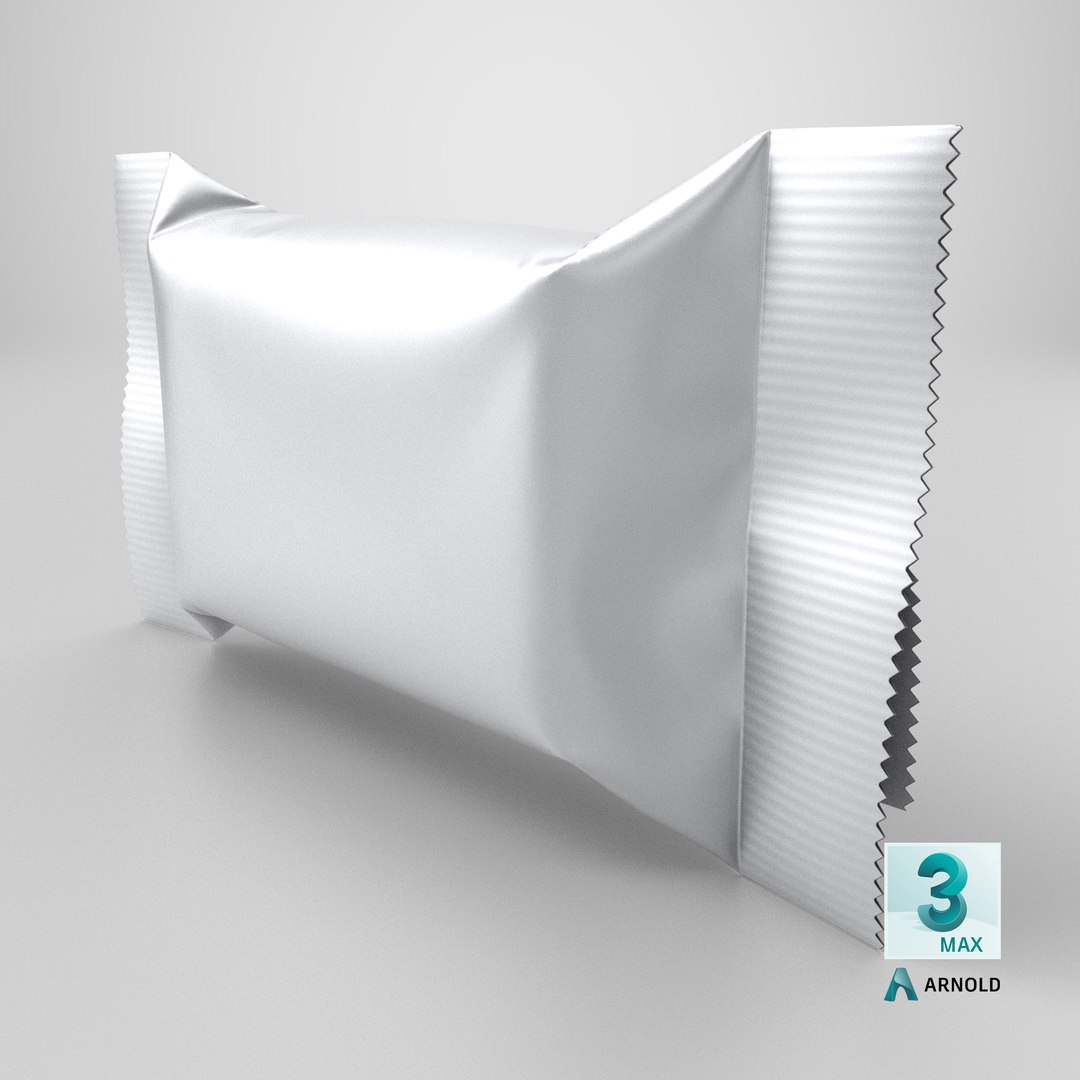 3D Candy Wrapper 03v PBR Model - TurboSquid 2215730