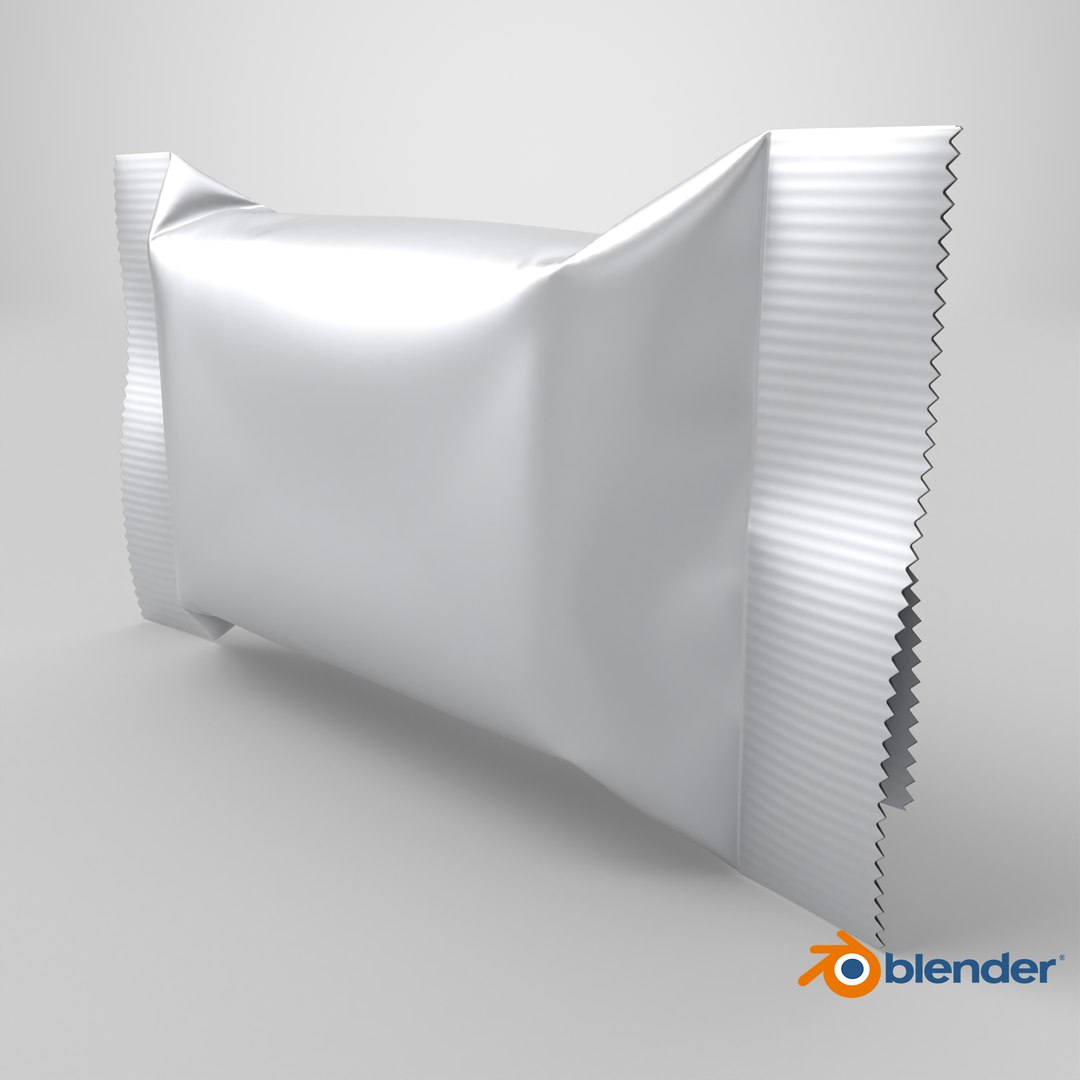3D Candy Wrapper 03v PBR Model - TurboSquid 2215730
