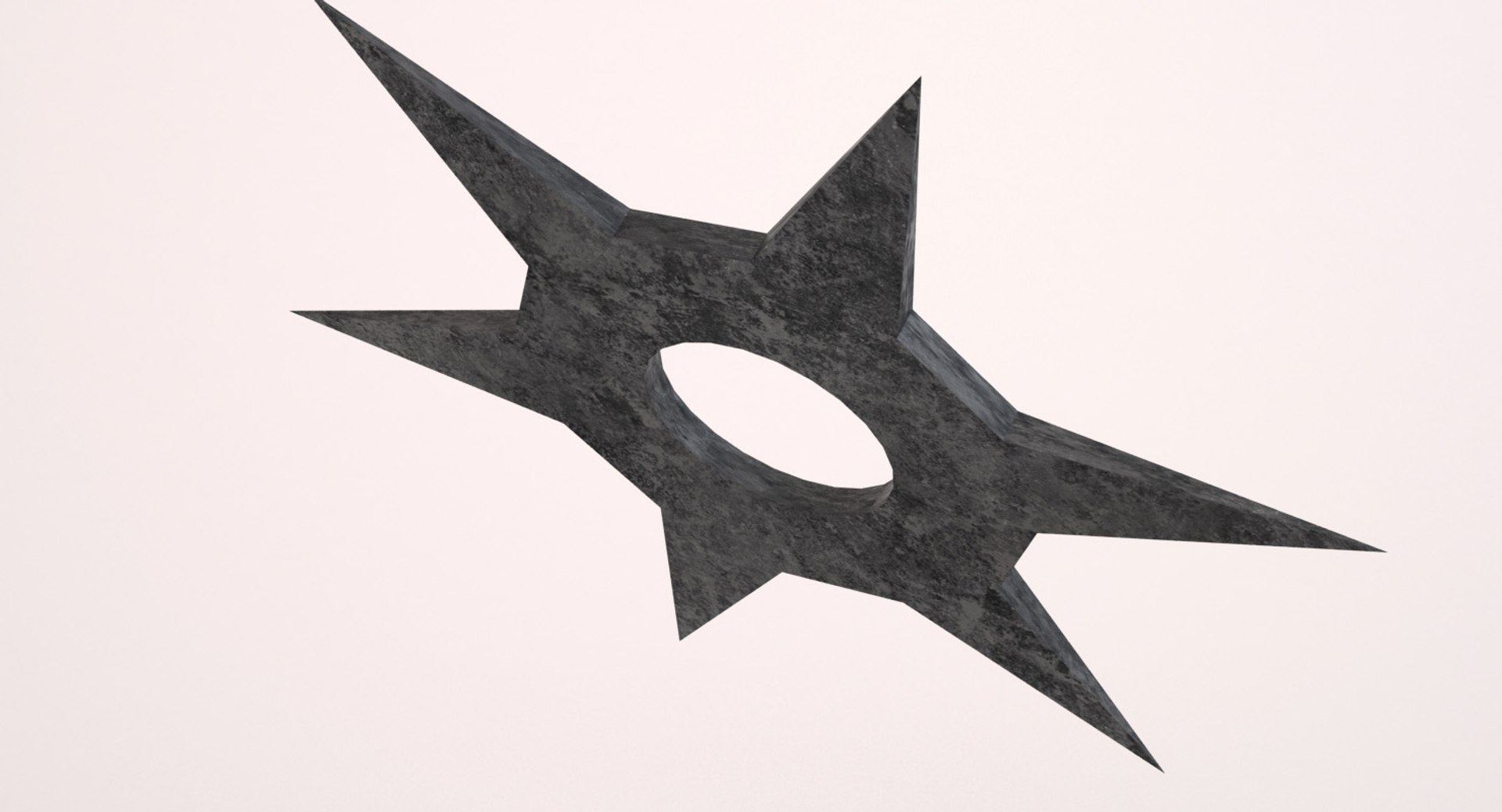 Roppo Throwing Star 3D Model - TurboSquid 1426554