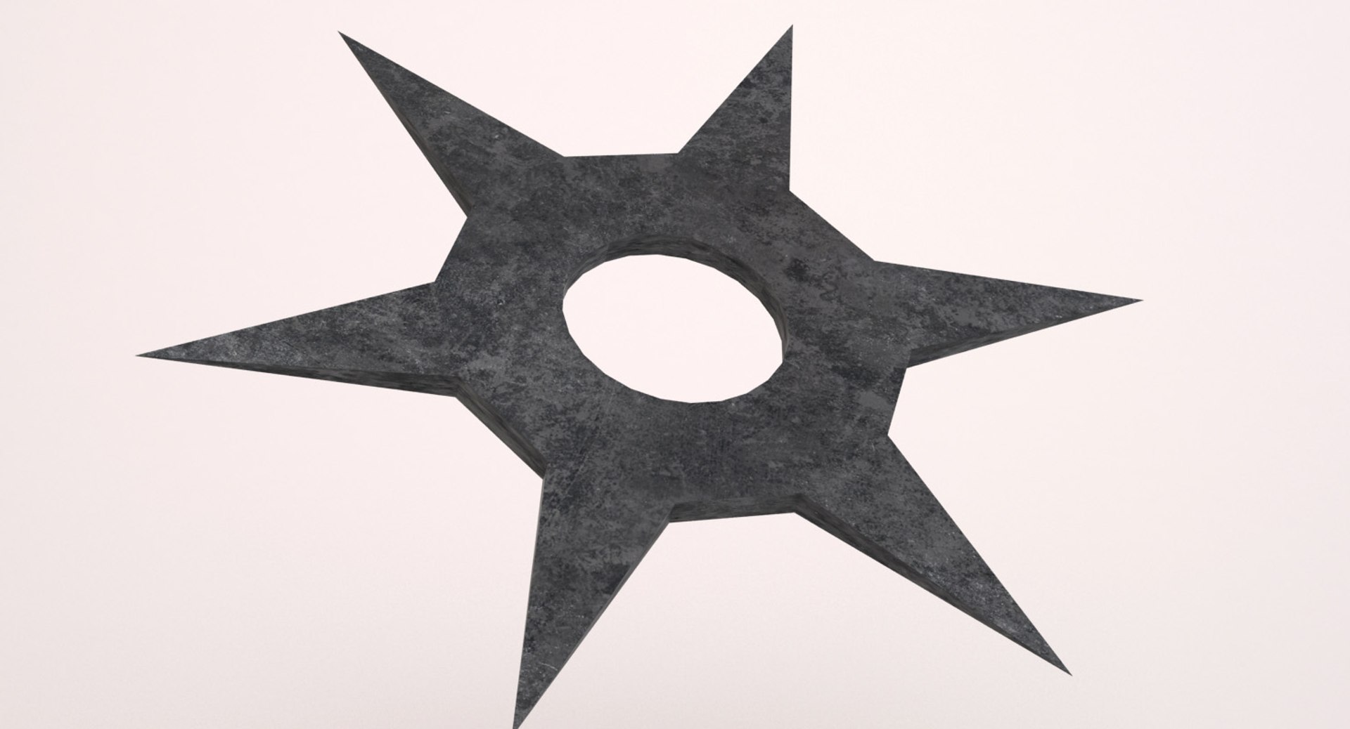 Roppo Throwing Star 3D Model - TurboSquid 1426554