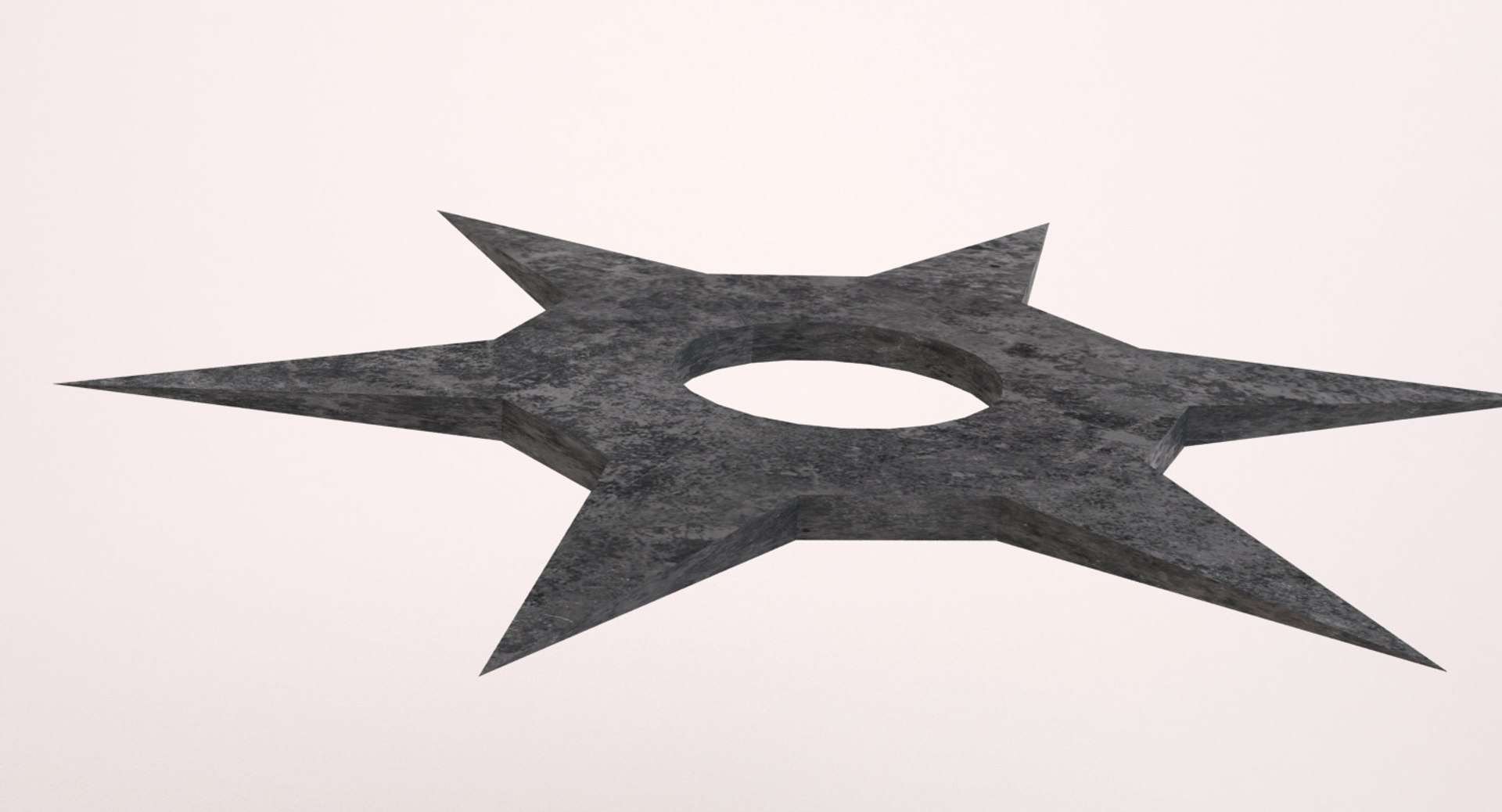 Roppo Throwing Star 3D Model - TurboSquid 1426554