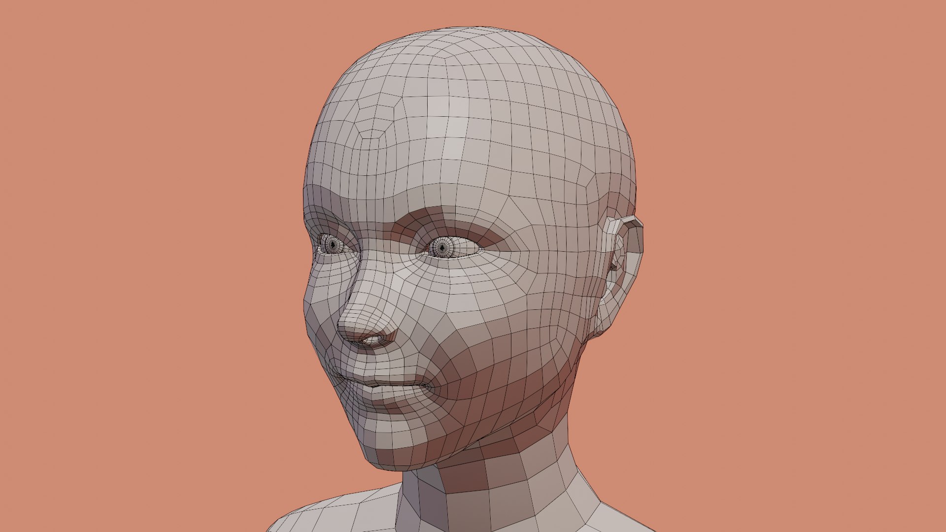 3D Rigged Female Base Mesh Model - TurboSquid 1604111