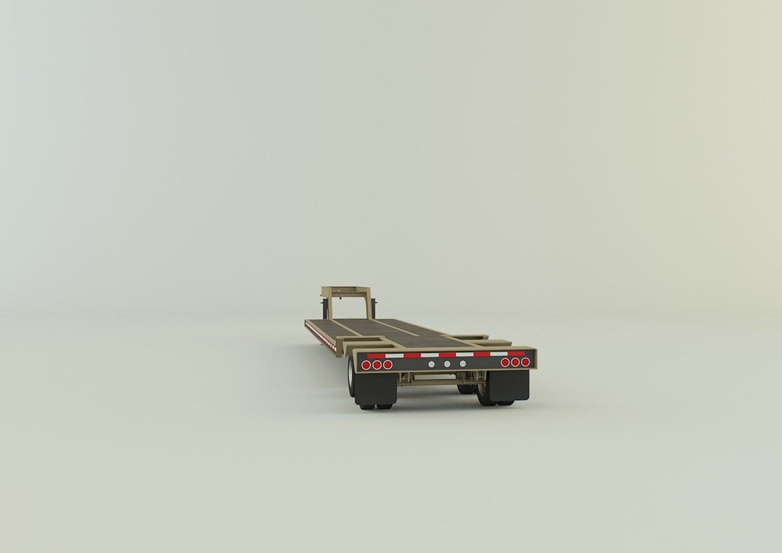 LowBoy Trailer 3D Model 3D Model - TurboSquid 2064919